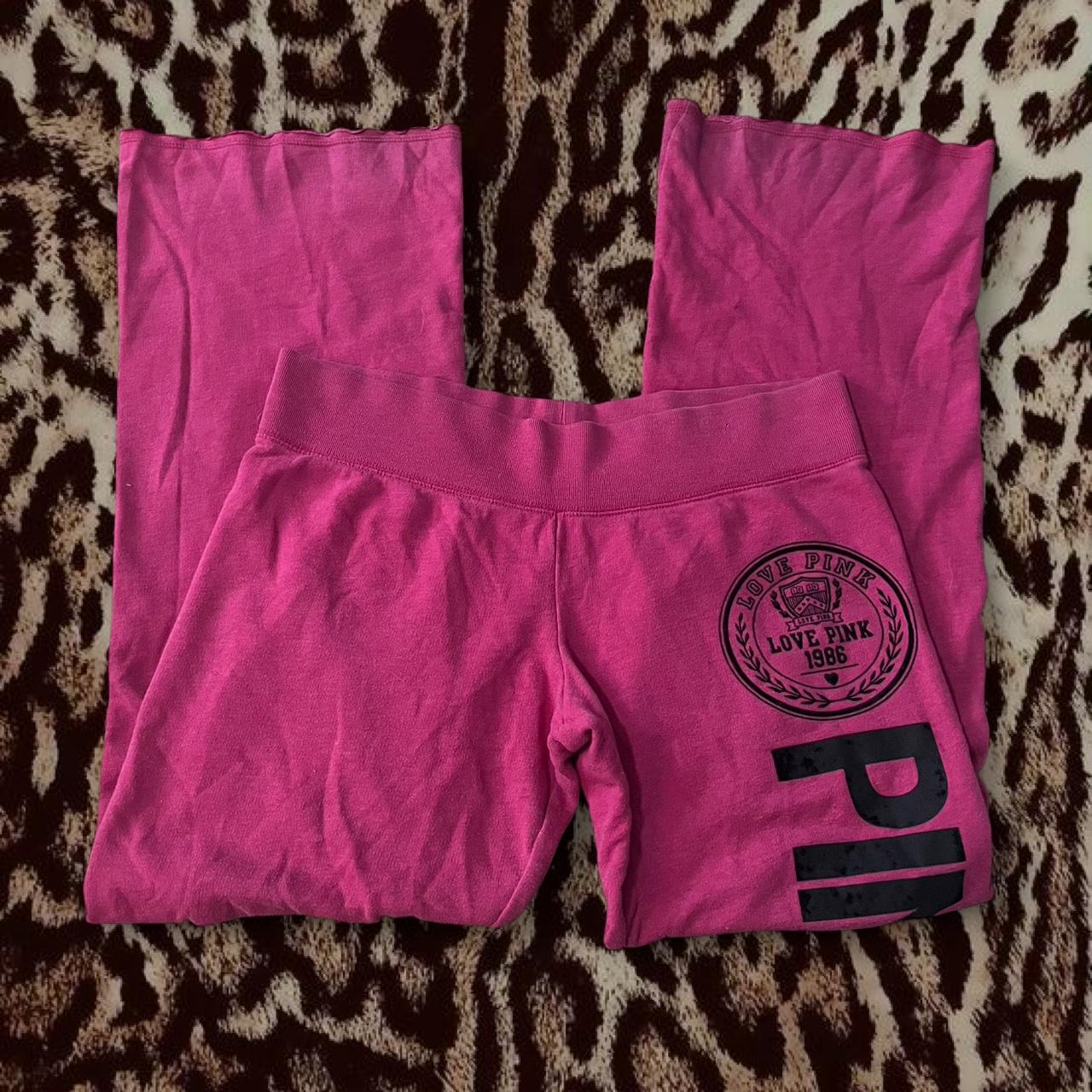 🖤PINK Victoria Secret low rise sweats🖤 Size... | Depop