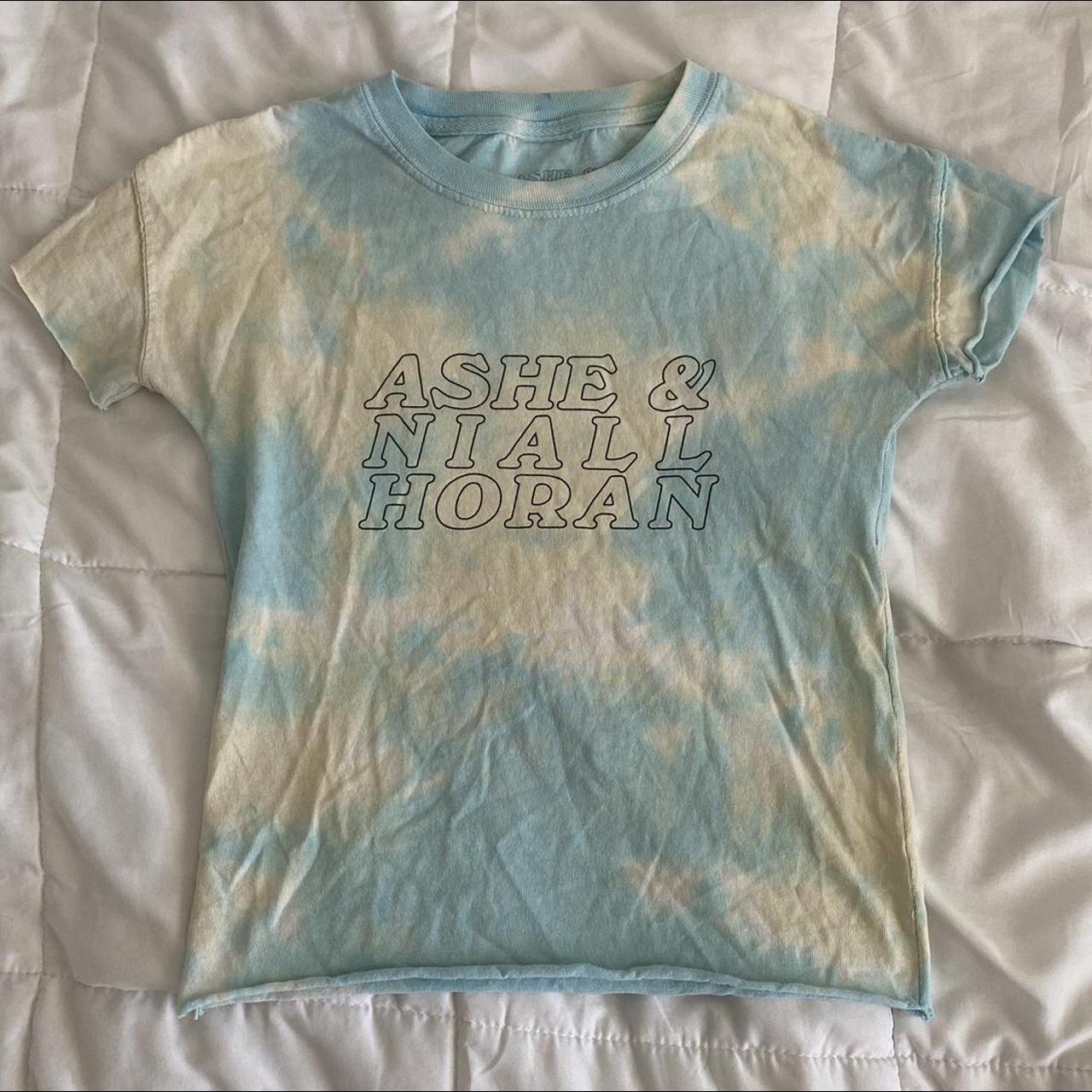 ashe & niall horan merch tee • size S but fits... - Depop
