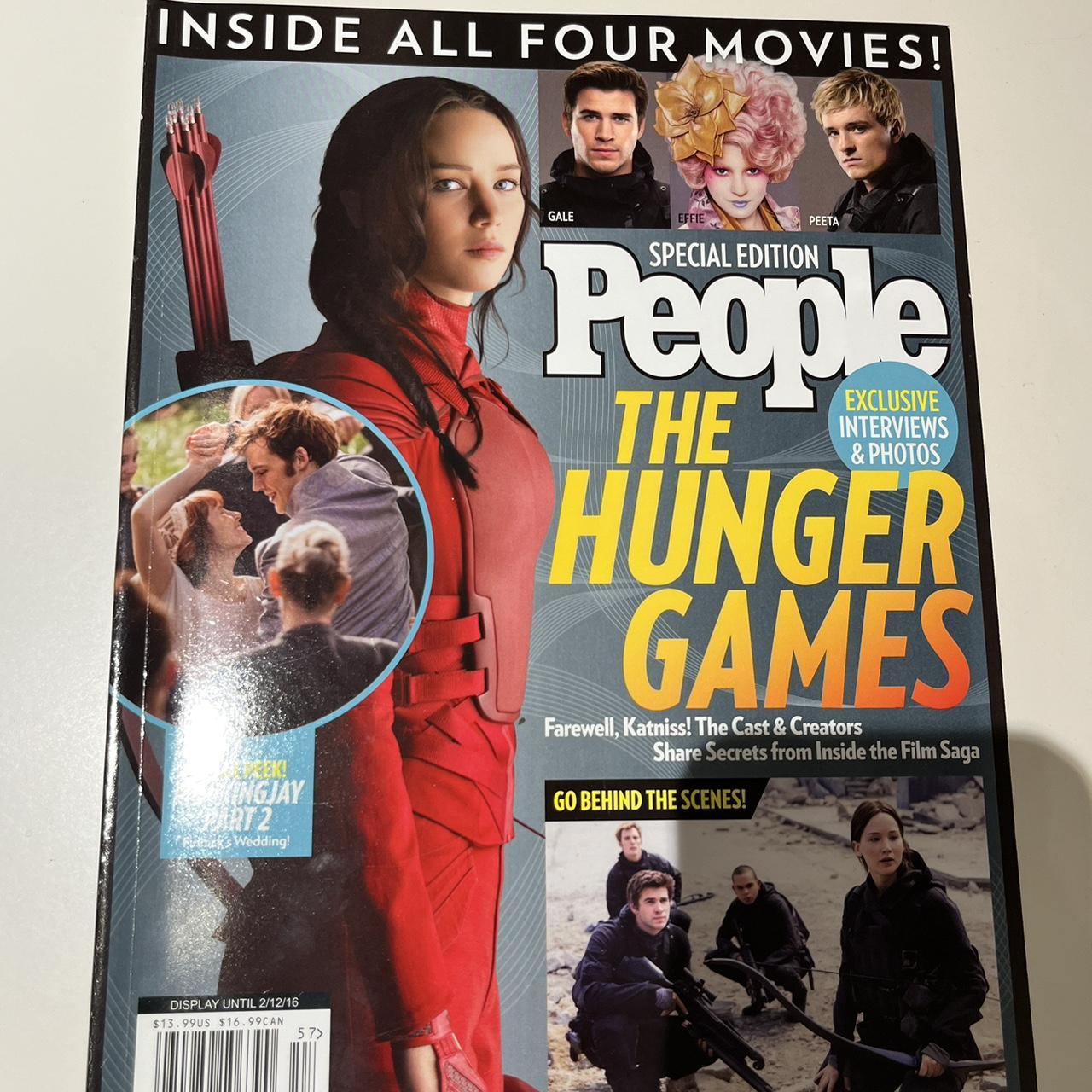 The Hunger Games full series People Magazine... | Depop