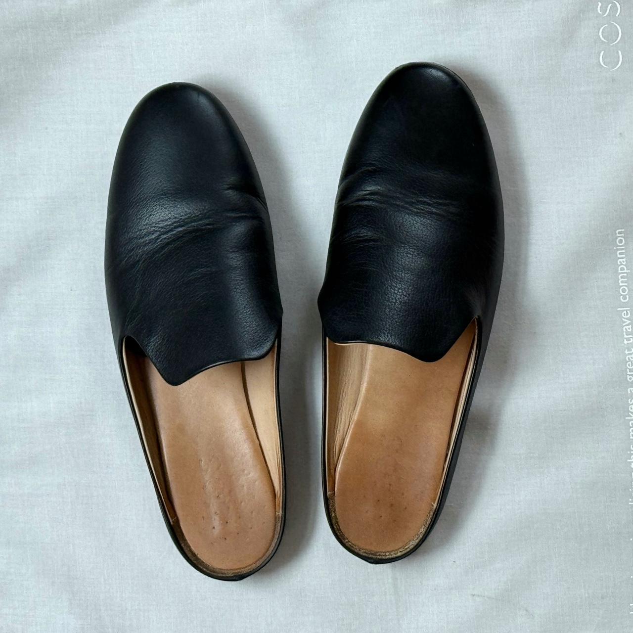 COS Mules Made in Portugal. Leather is pretty... - Depop