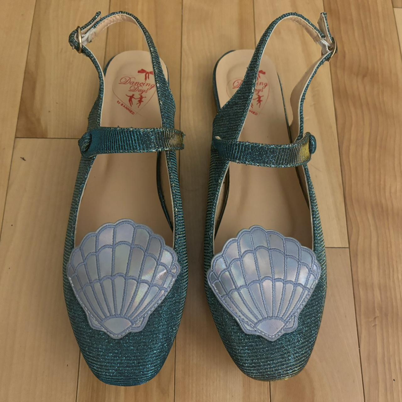 Gorgeous mermaid flats! These shoes are fabulous!... - Depop