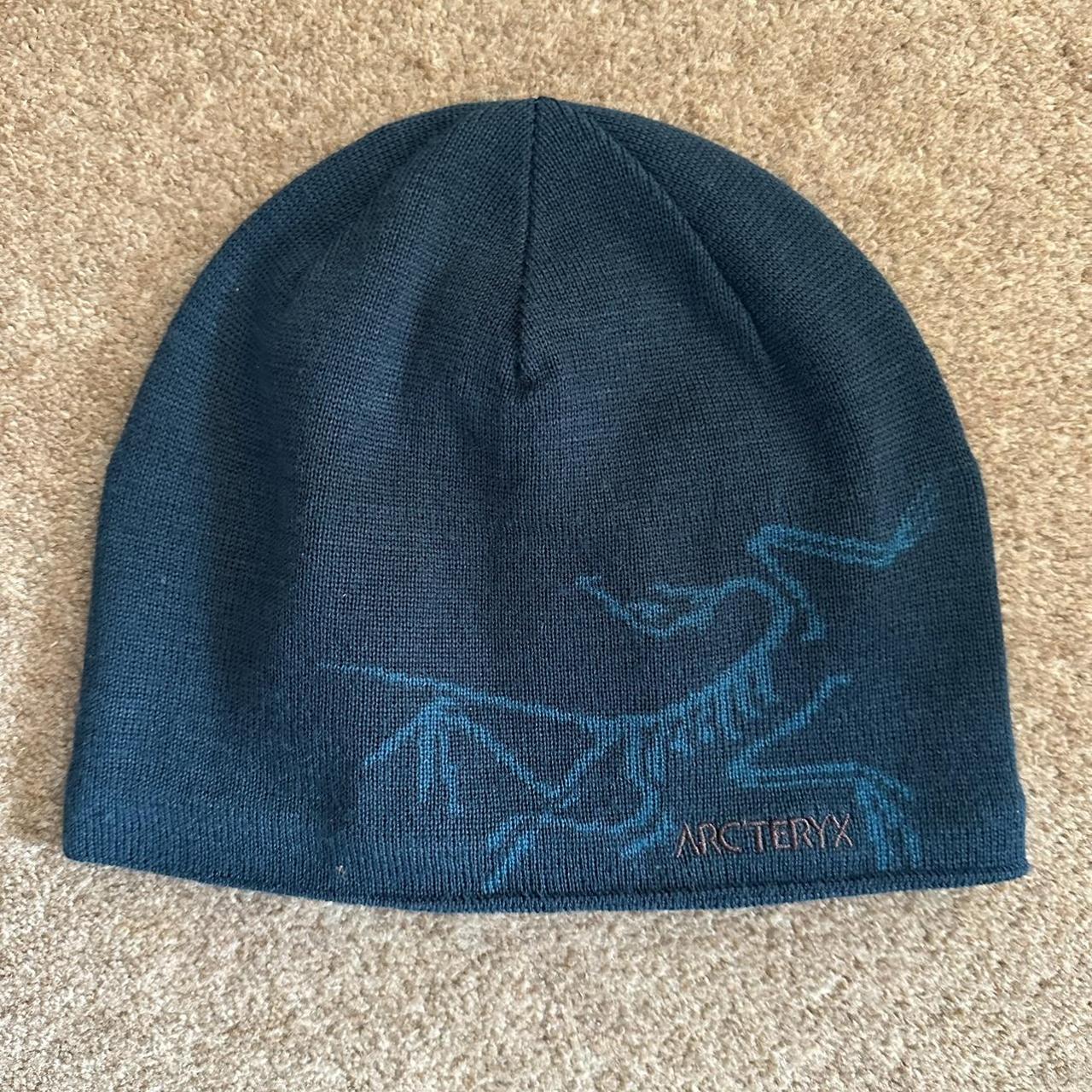 Arc’teryx beanie in blue. Thermal beanie. Open to... - Depop