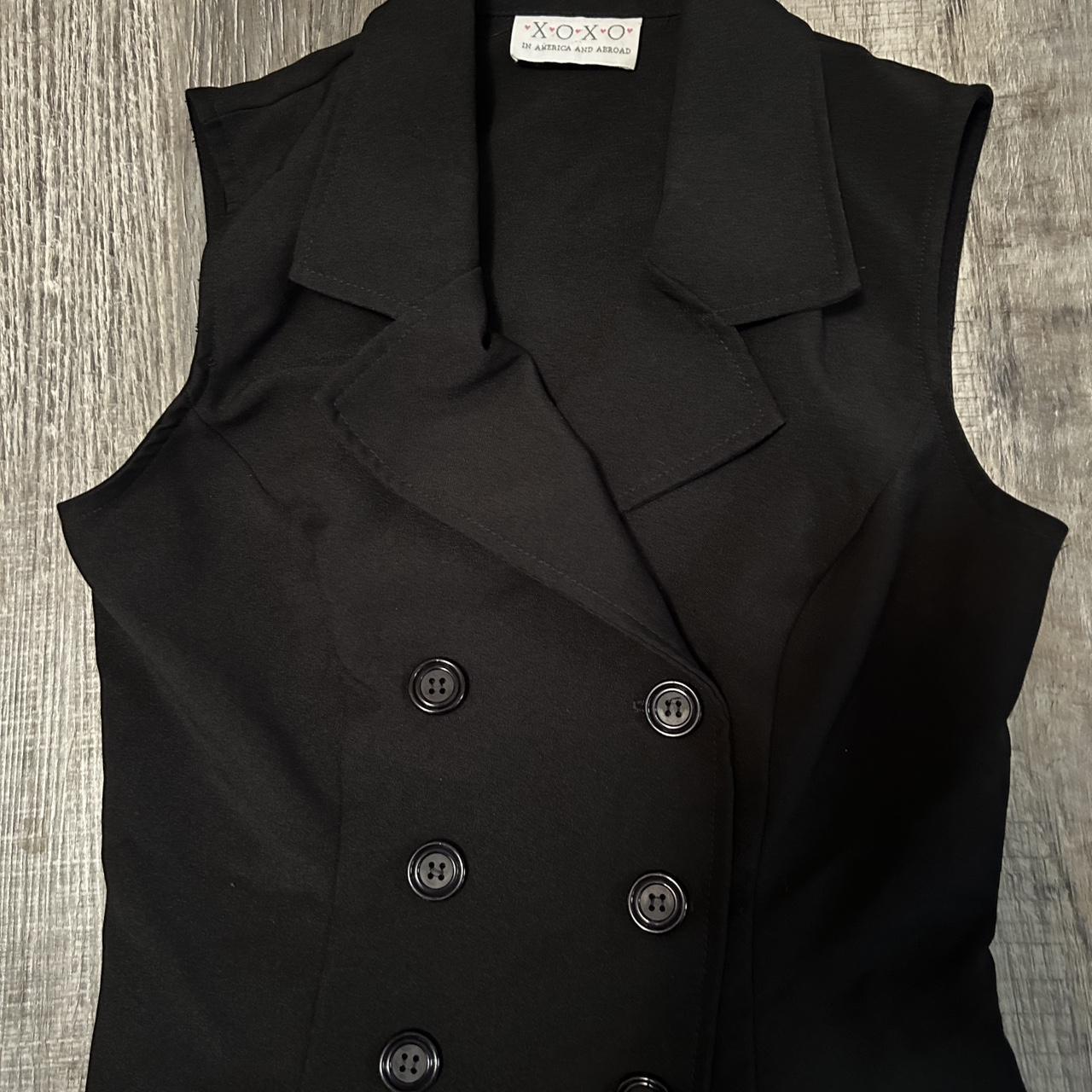 cutest little vest !! doesn’t have a size, but fits... - Depop