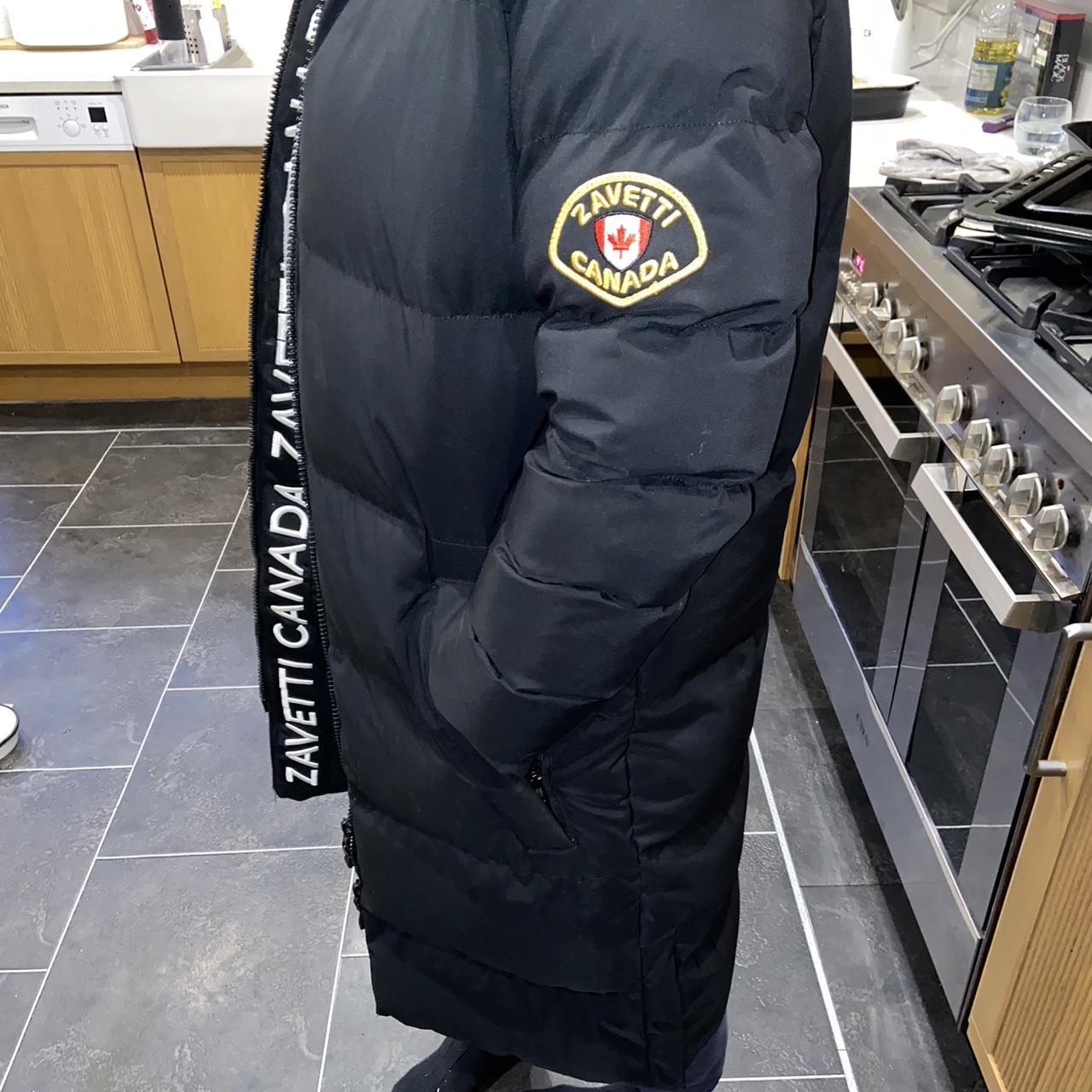 Long Zavetti Canada coat, barley worn #zavetticanada... - Depop