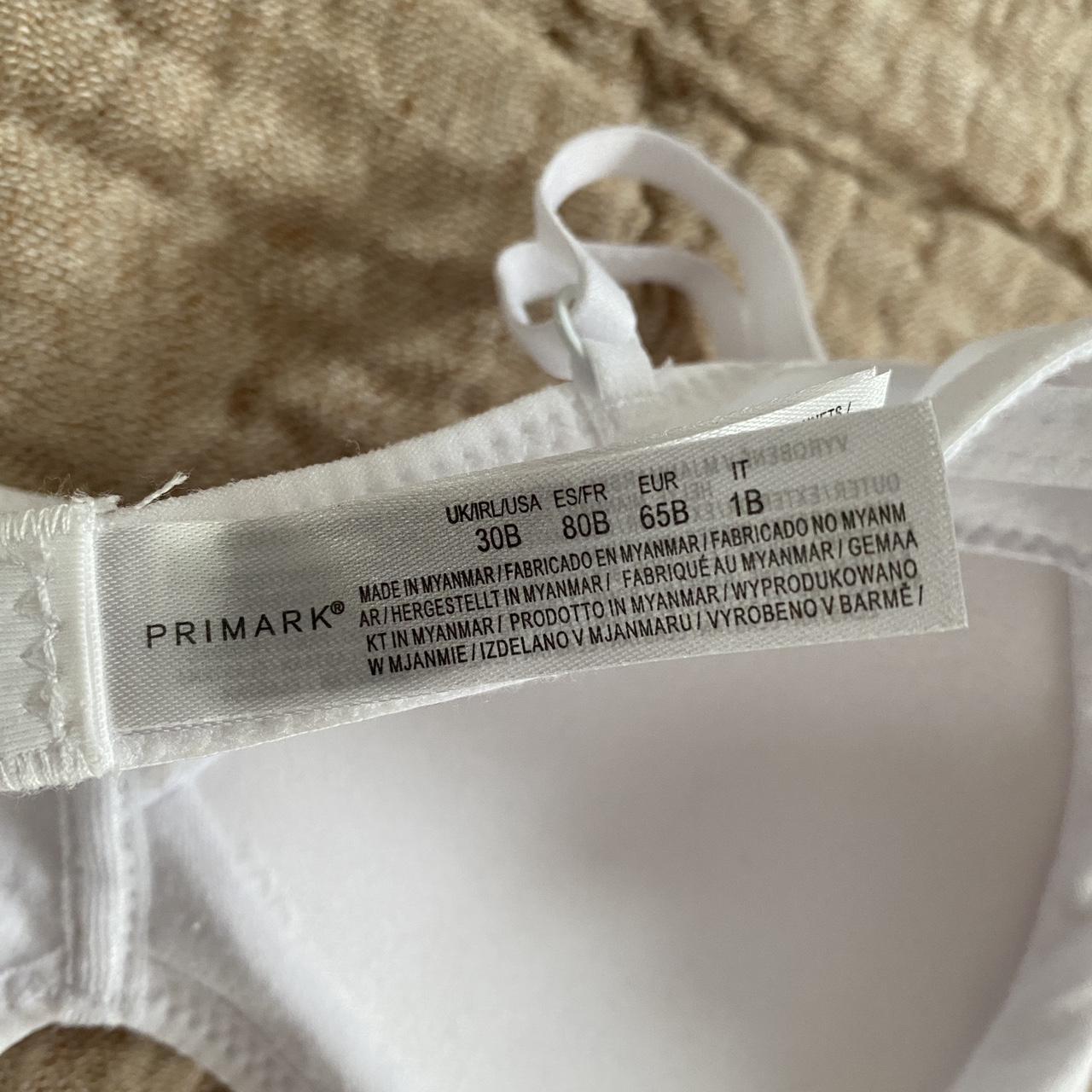 bundle of 2 padded bras (gray + white) 🤍 💄 size 30B... - Depop