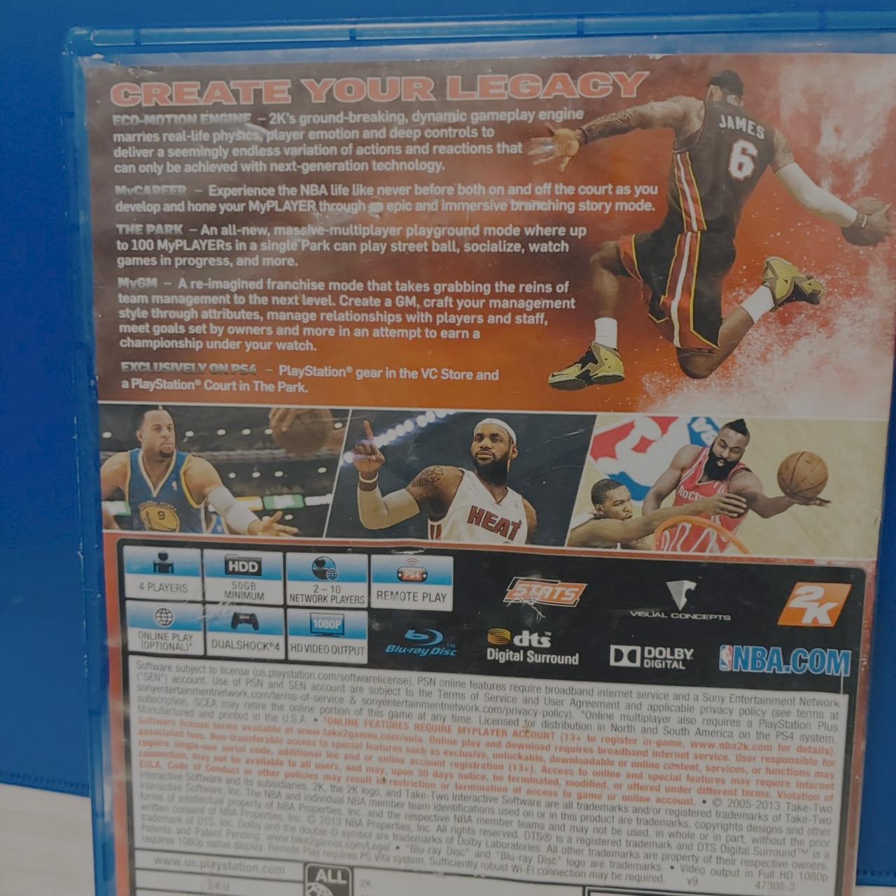 NBA 2K14 PS4 game #NBA2K14 basketball game, PS4,... | Depop