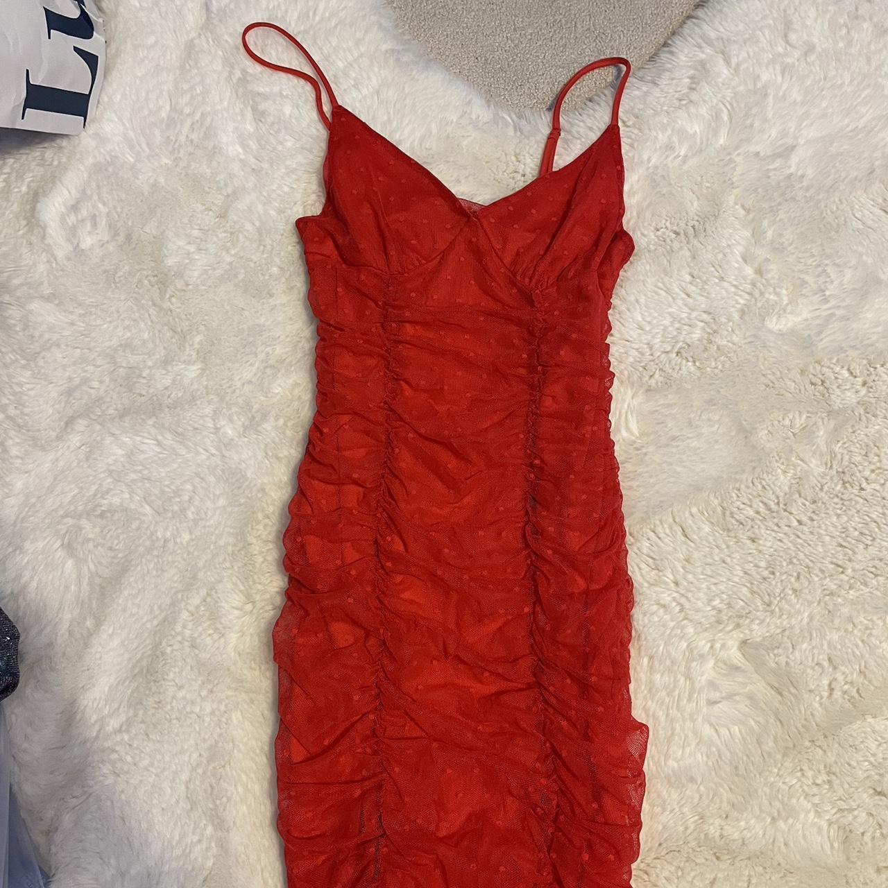 Item Description Stunning Red Lucy In The Sky Mini Depop
