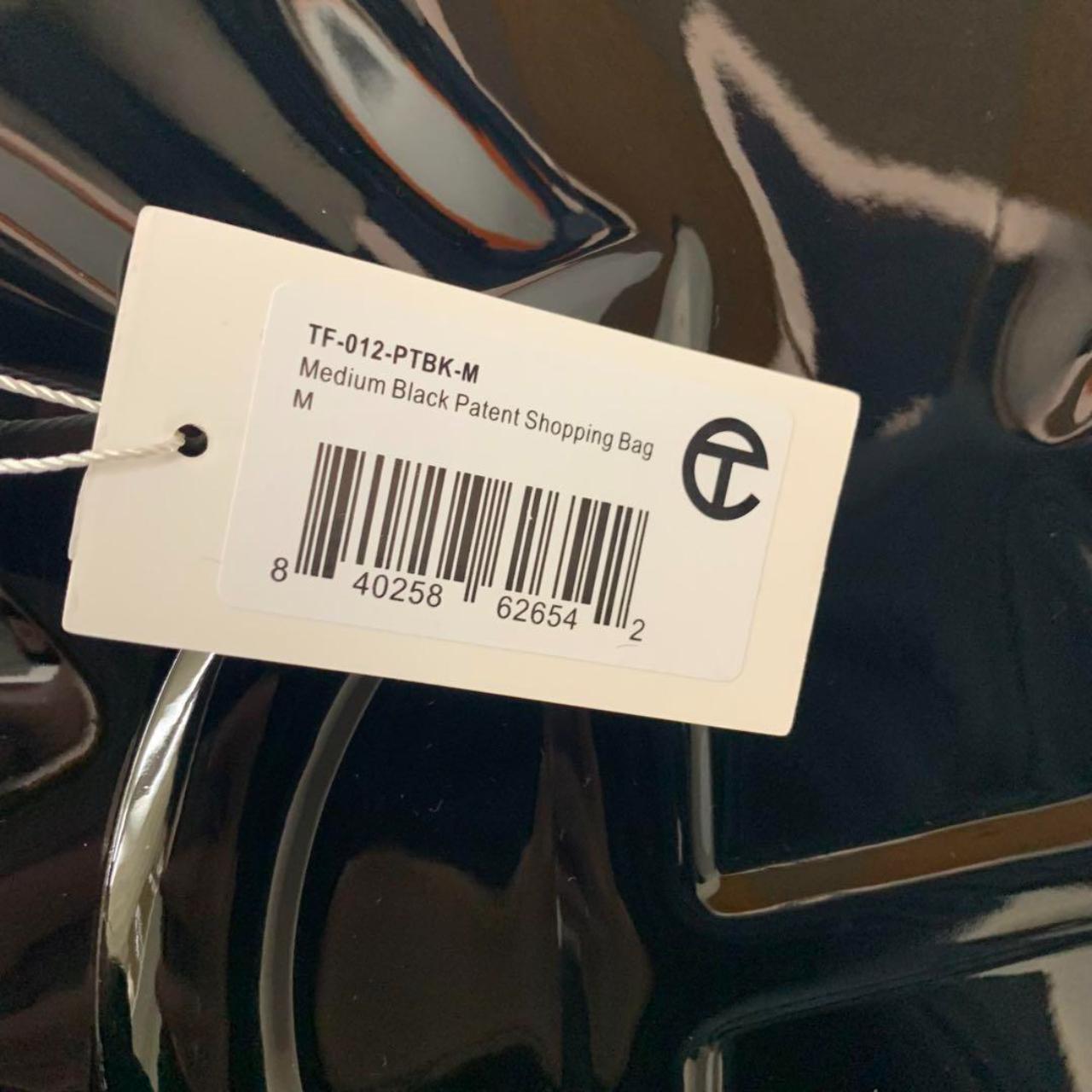 Telfar Brand New Black Patent Leather Medium... - Depop