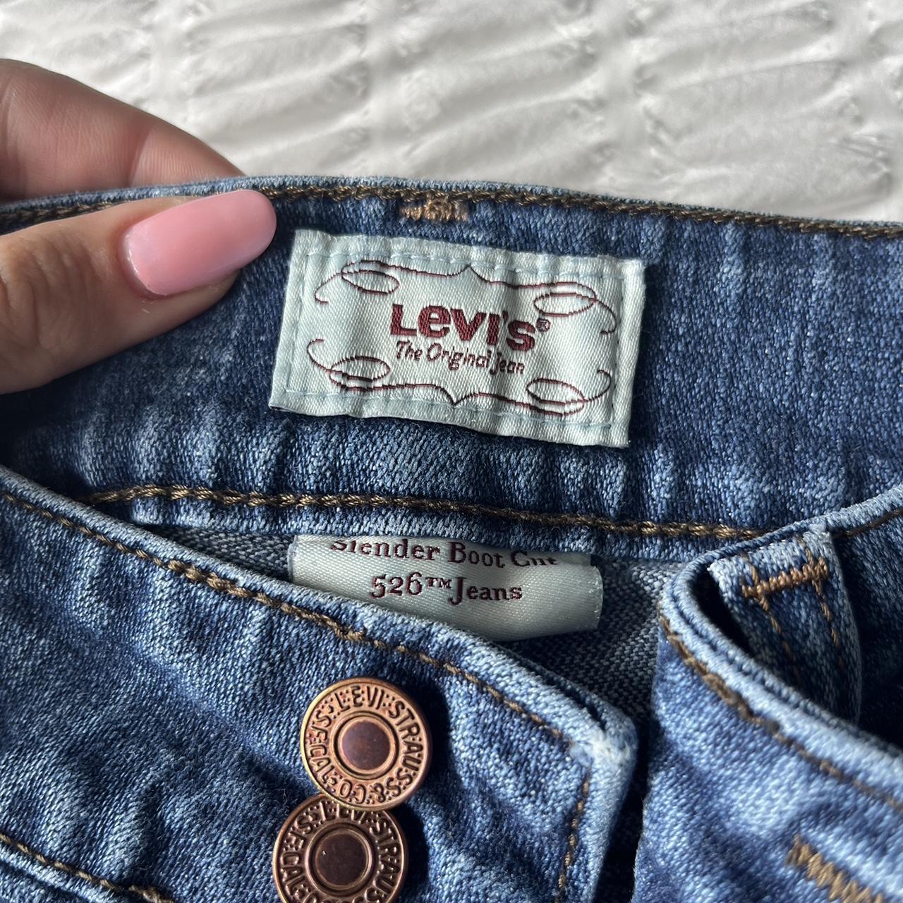 size 6 vintage Levi’s Slender Boot Cut 526 Jeans,... | Depop