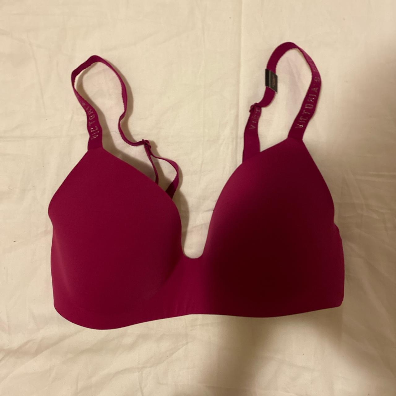 Victoria's Secret Women's Pink Bra | Depop