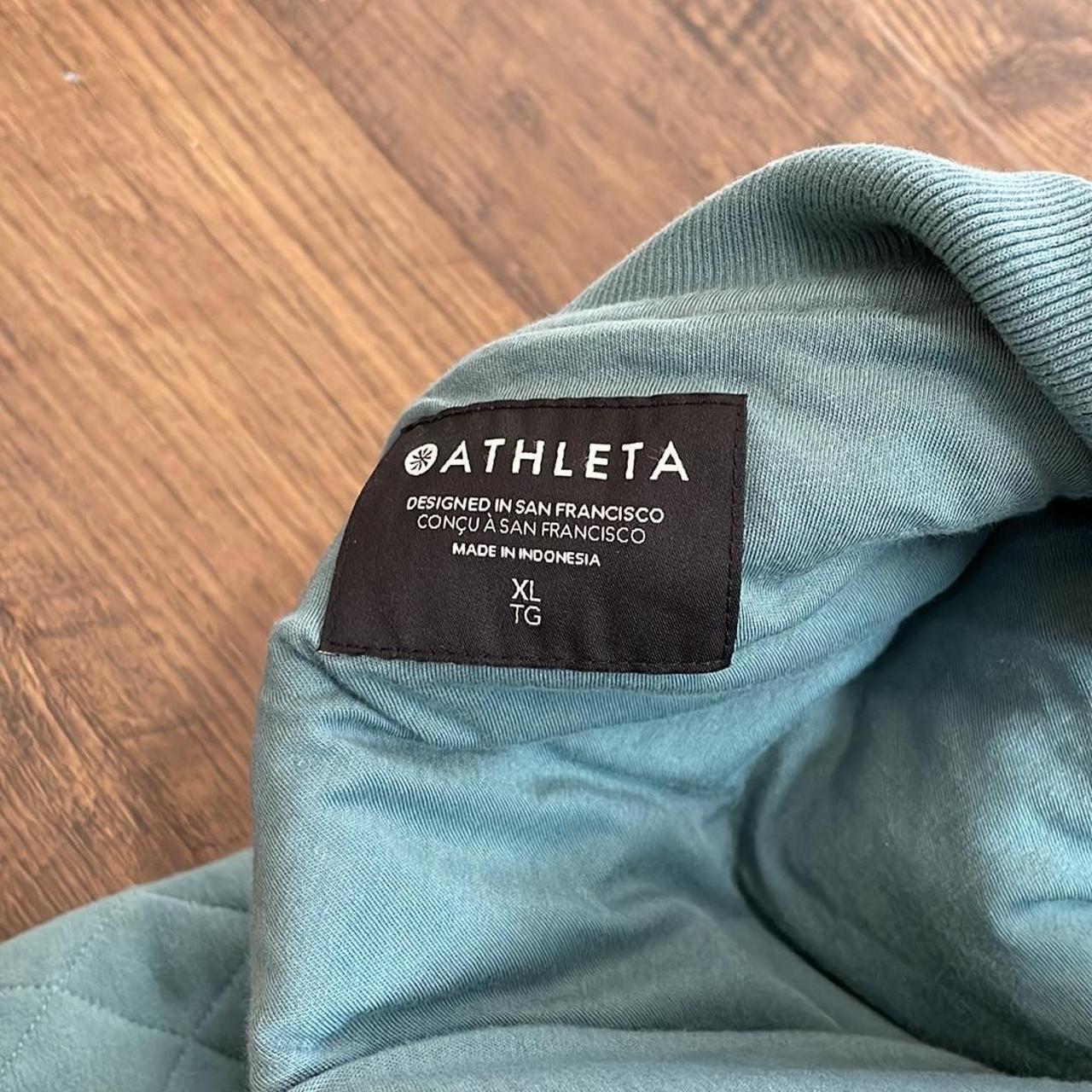 Athleta Retroplush Bomber Jacket In the color deep... - Depop