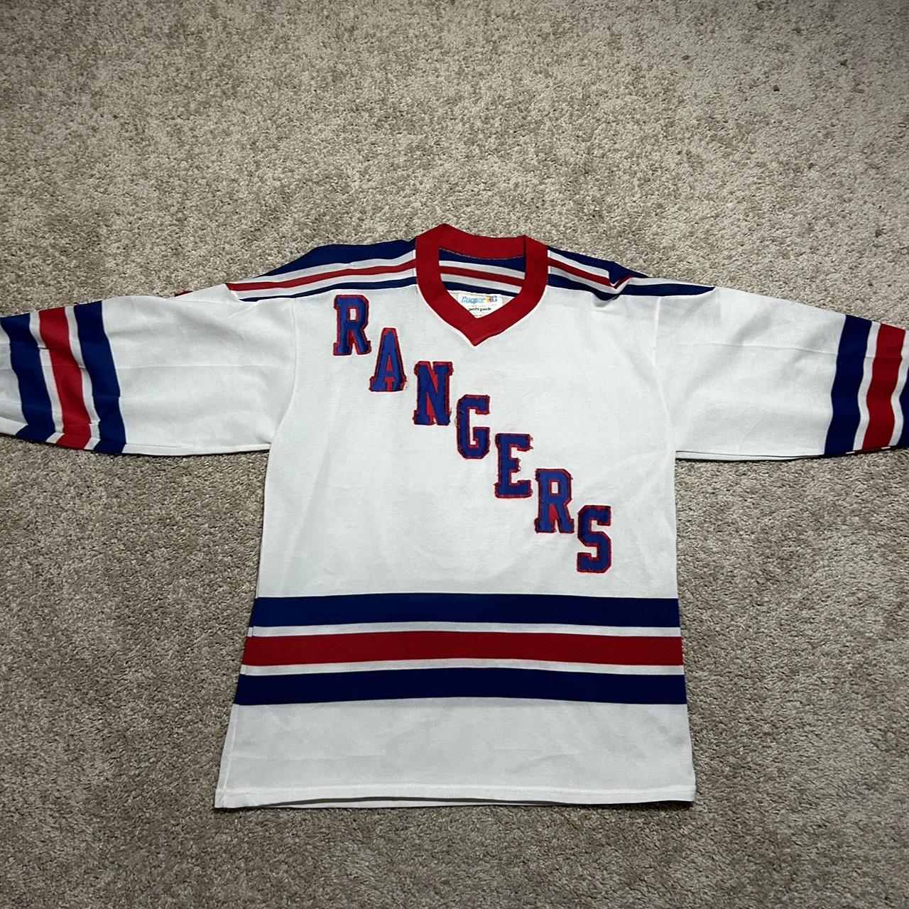 Vintage RARE 1980 New York Rangers Barry Beck number... - Depop