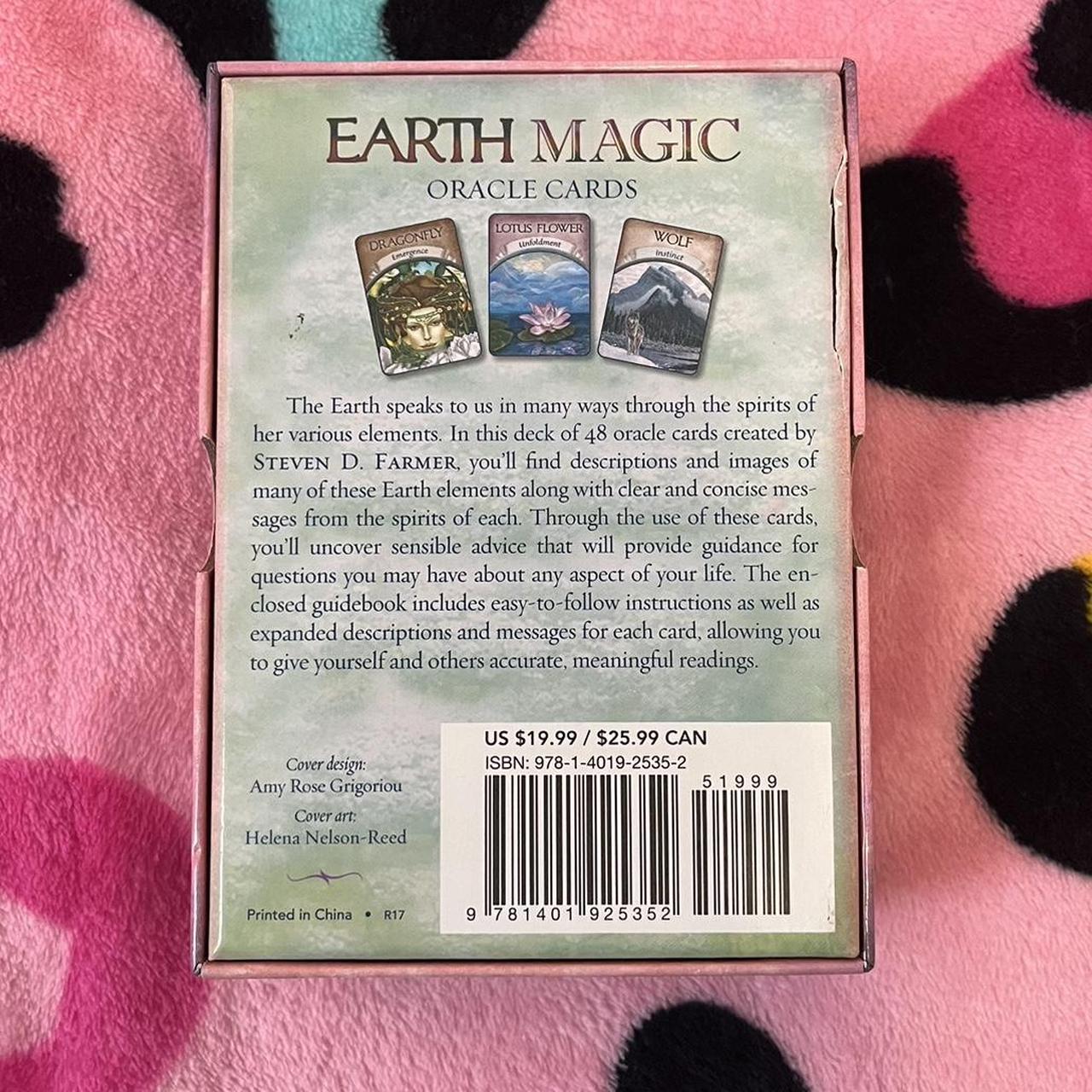 Earth magic oracle cards - Depop