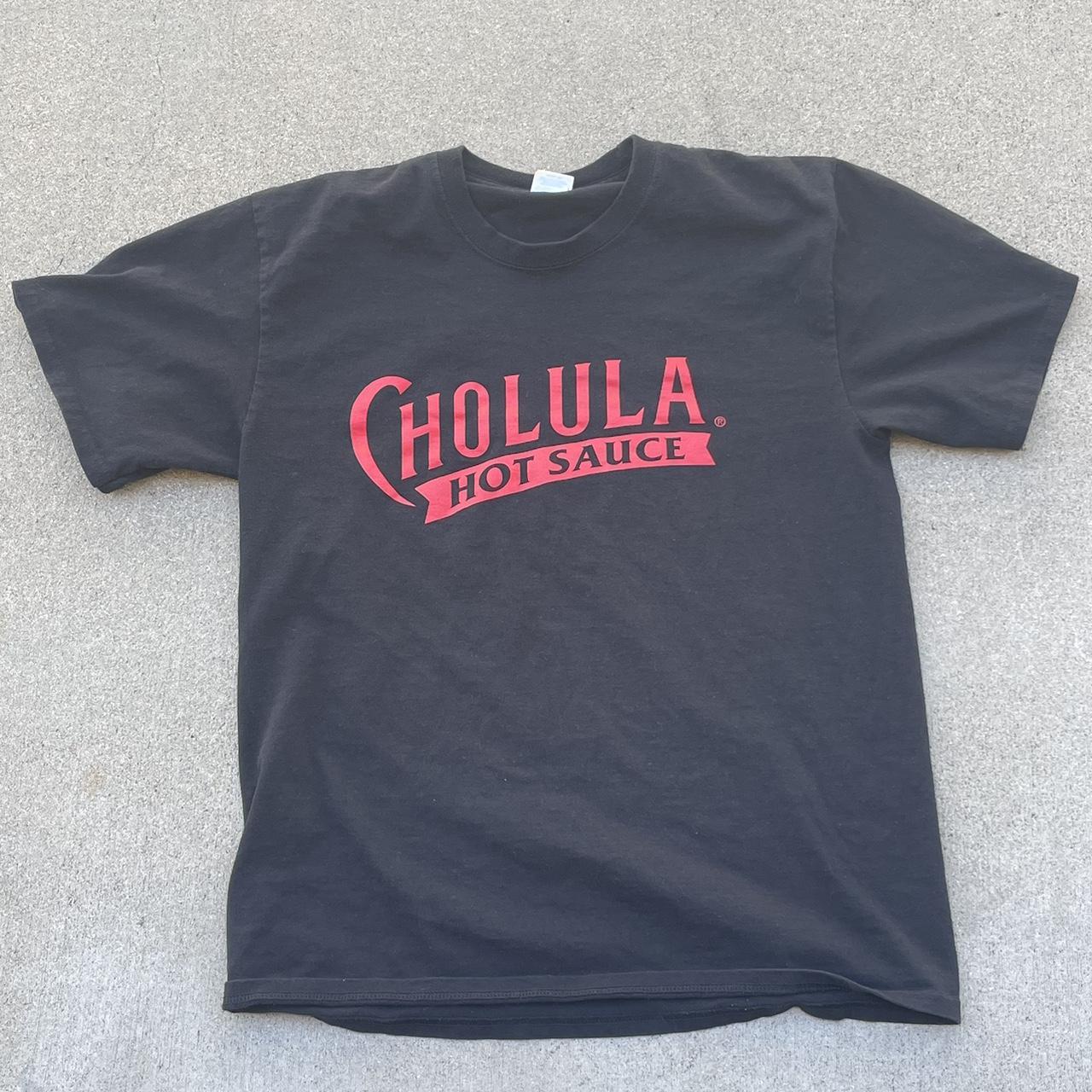 Cholula Hot Sauce Tee!! Condition: like new -... - Depop