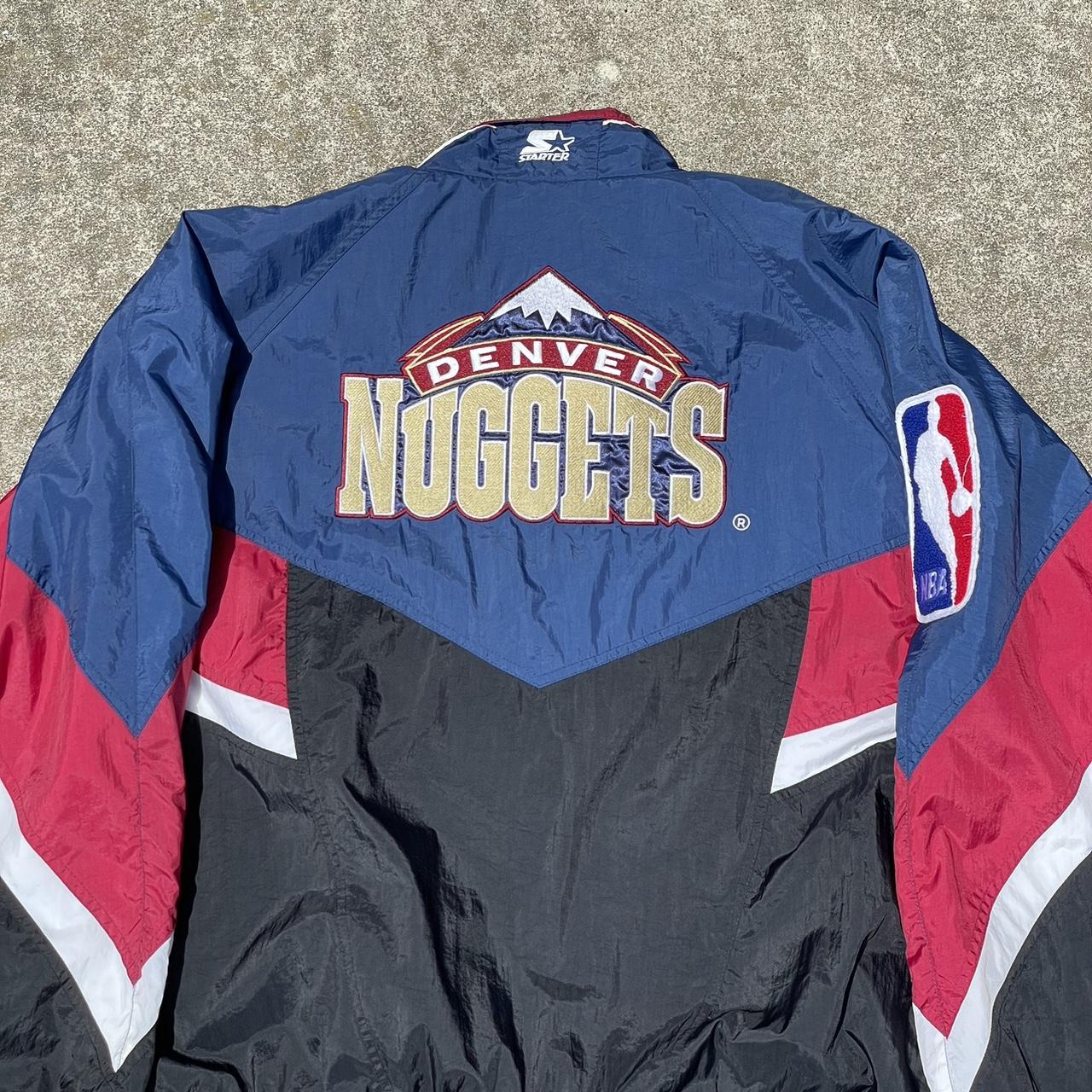 Vintage Denver Nuggets Starter Jacket Perfect... - Depop