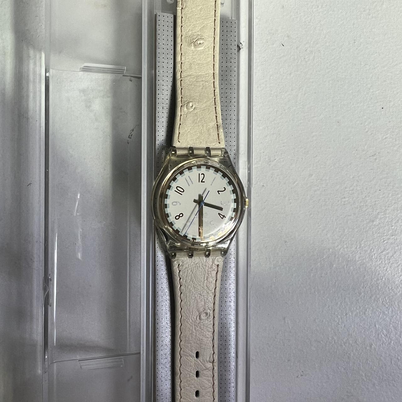 vintage Swiss Swatch Quartz Watch Genuine... - Depop