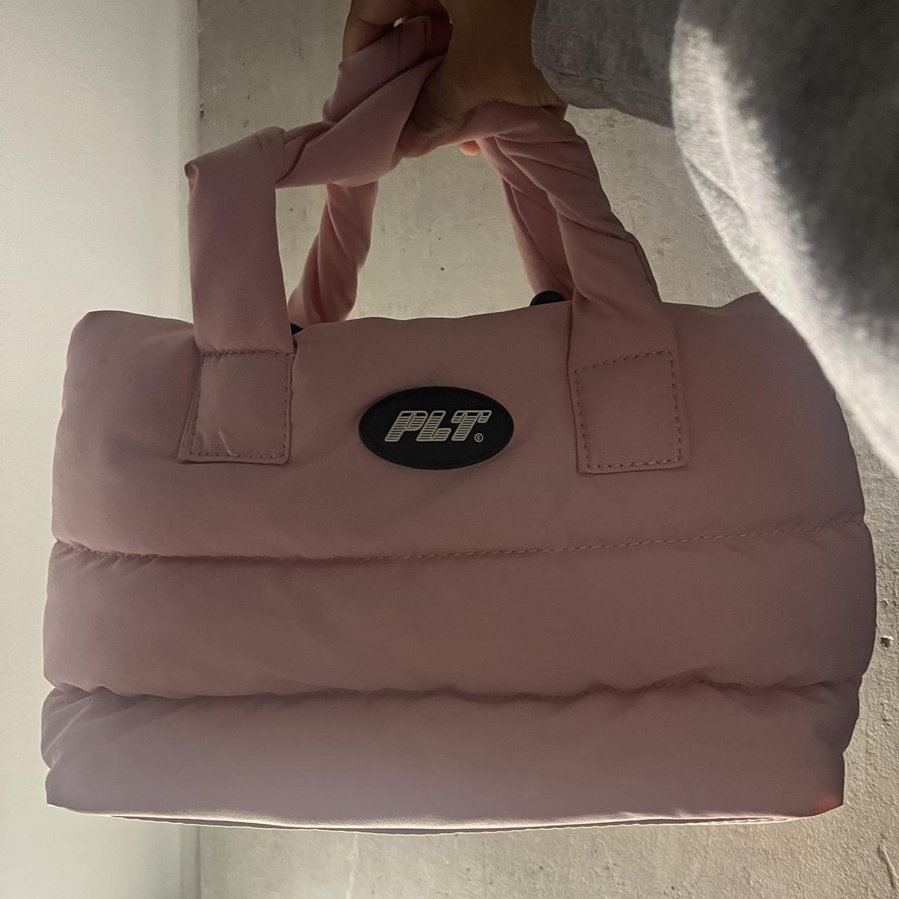 PLT Pink Puffer Crossbody Bag #pink... - Depop