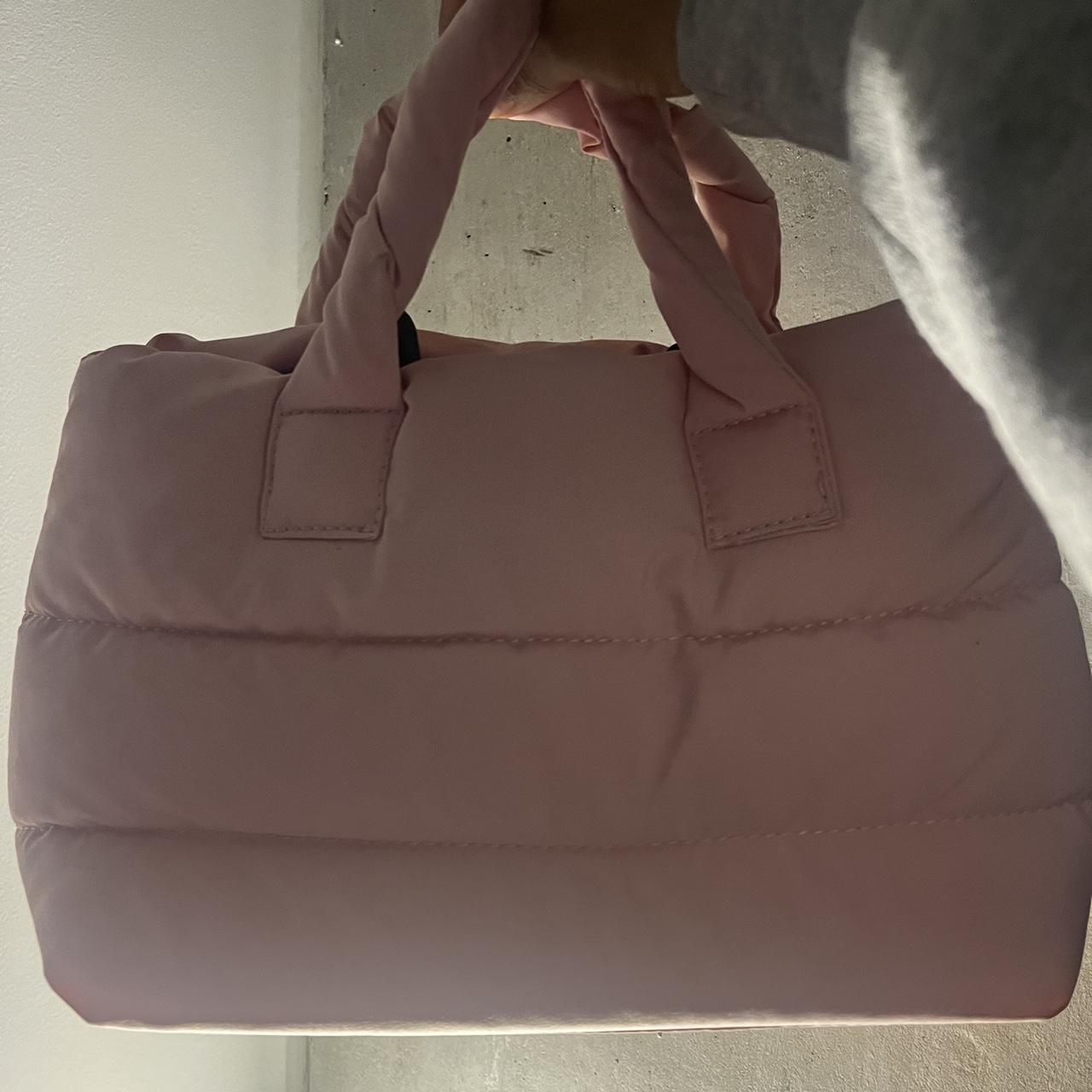 PLT Pink Puffer Crossbody Bag #pink... - Depop