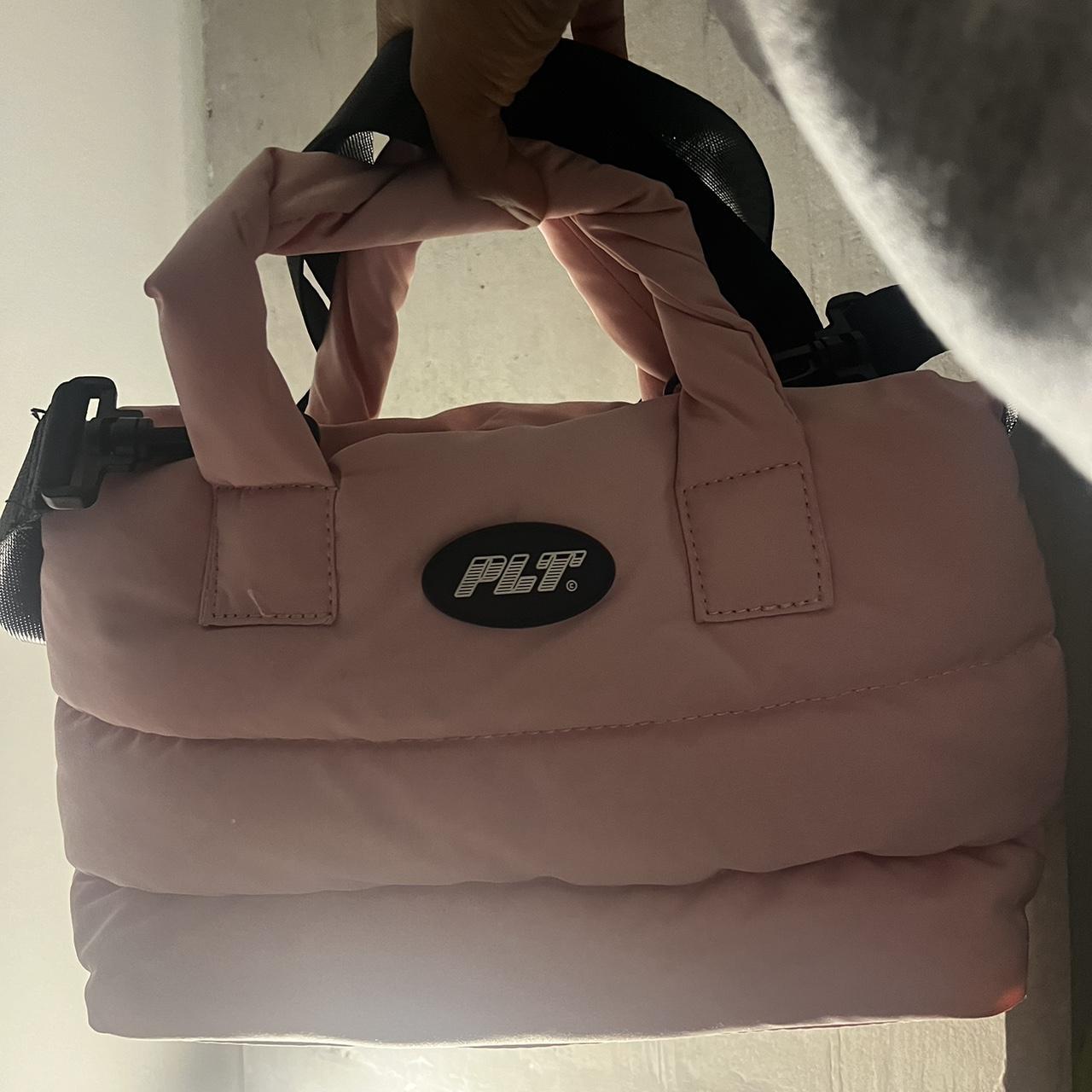 PLT Pink Puffer Crossbody Bag #pink... - Depop