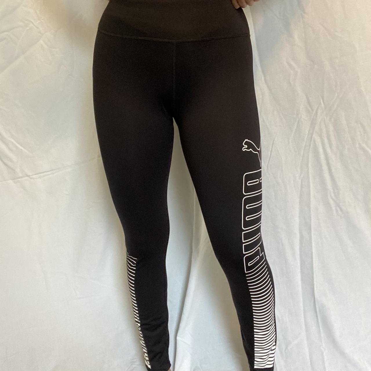 Black Puma Yoga Pants BUNDLE FOR FREE SHIPPING 🌱... - Depop
