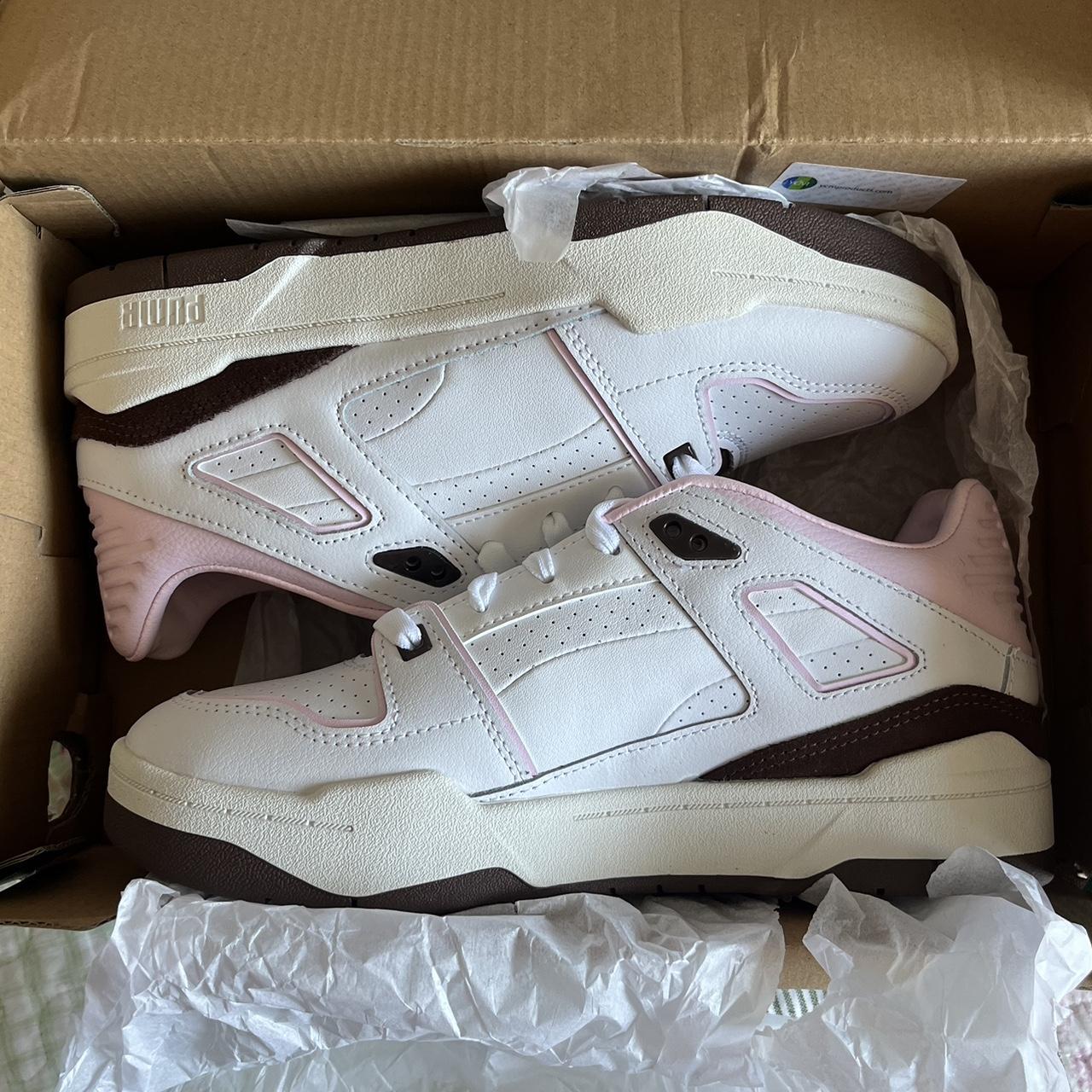 puma preppy sneakers ! size: uk 5.5, us 8, 38.5... - Depop