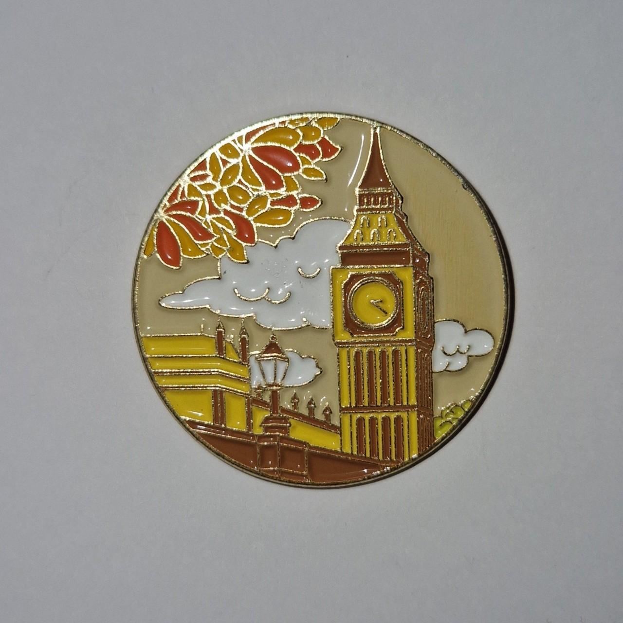 Aesthetic UK London Pin Badge Brooch Big Ben... - Depop