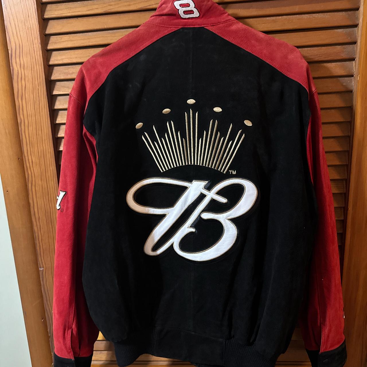 Red and black Dale Earnhardt Jr. Wilson jacket #NASCAR | Depop