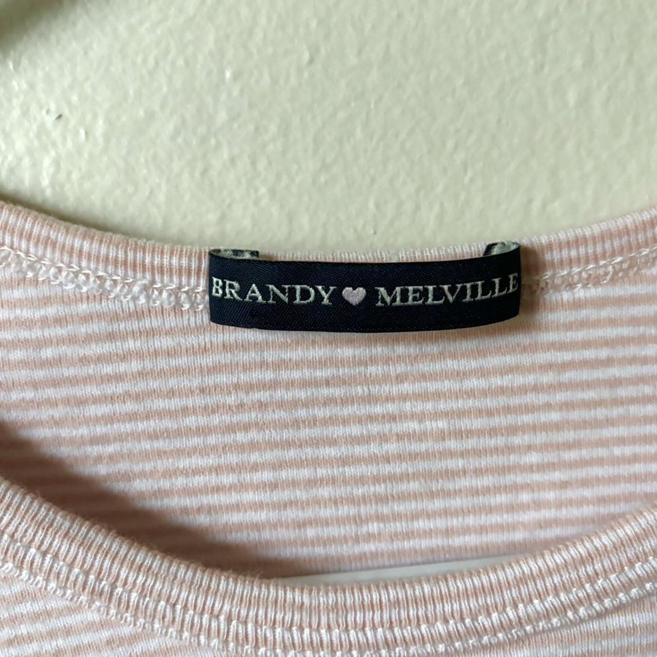 Pink Brandy Melville Top Excellent Condition... - Depop