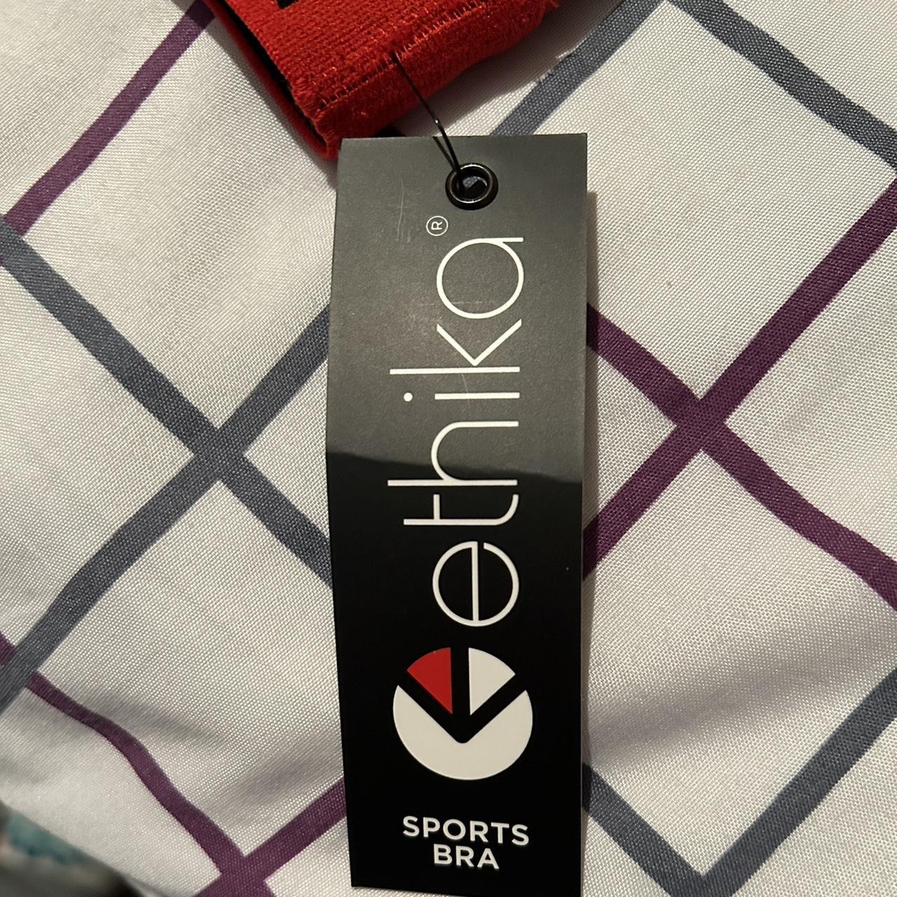 new with tag ethika sports bra size xl in womens... - Depop