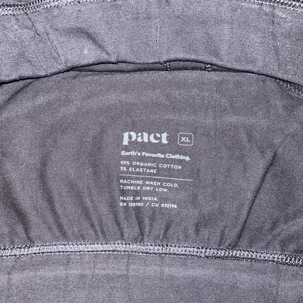 pact organic cotton sports bra size xl in womens, in... - Depop