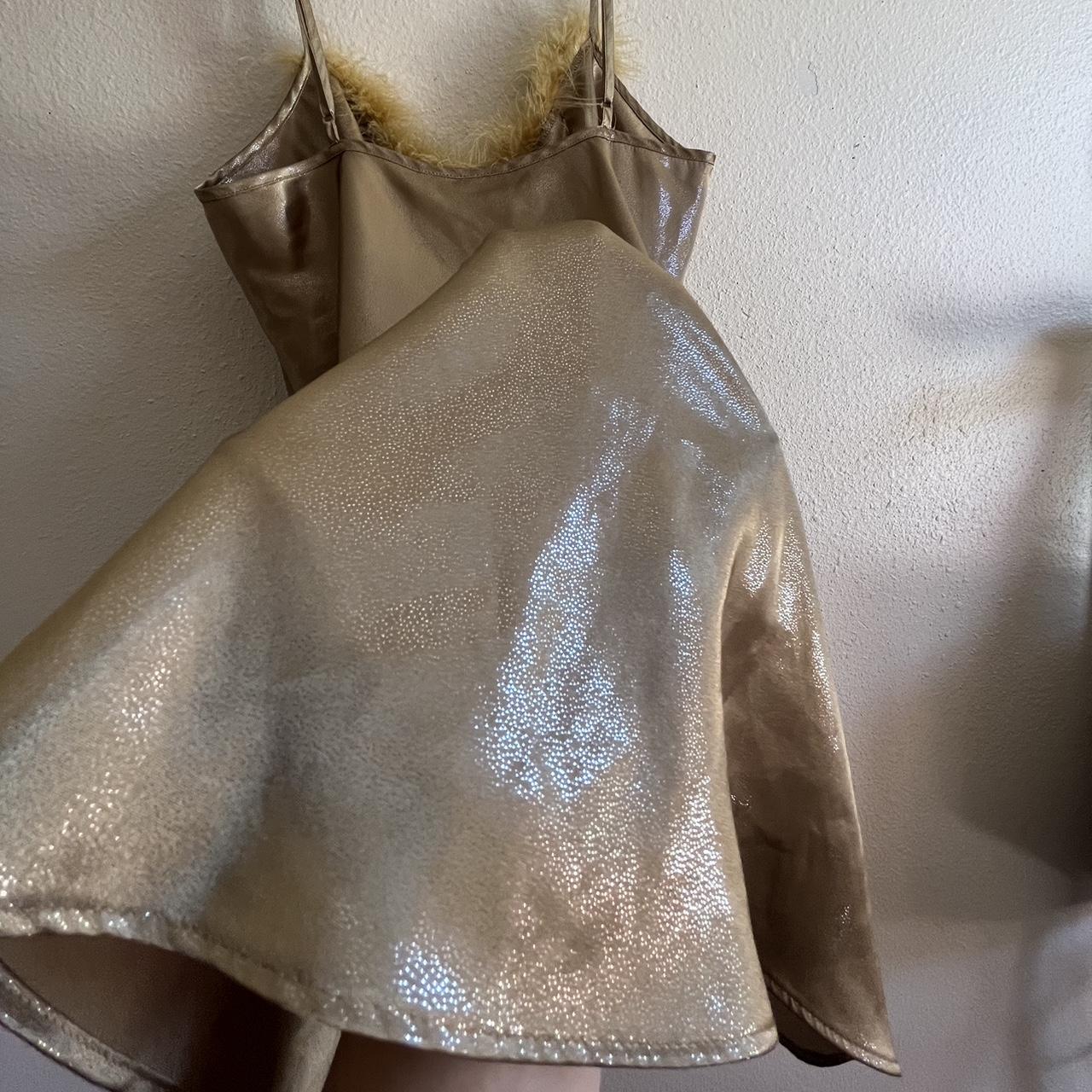 2000s Shimmer Night Dress 🌟🪶 Brand: Gilligan &... - Depop