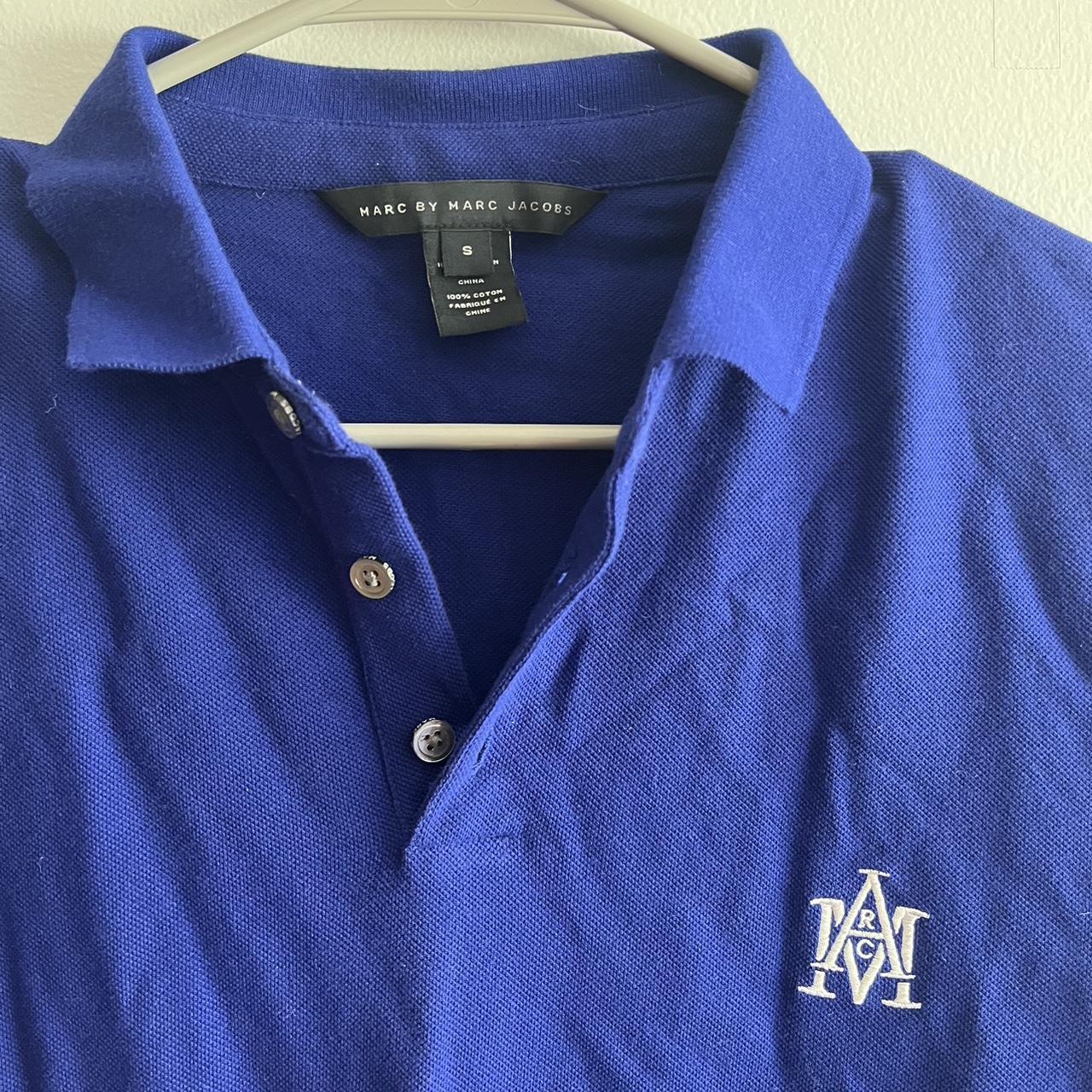 marc by marc jacobs purple polo tagged size S pit... - Depop marc by marc jacobs purple polo tagged size S pit... - Depop
