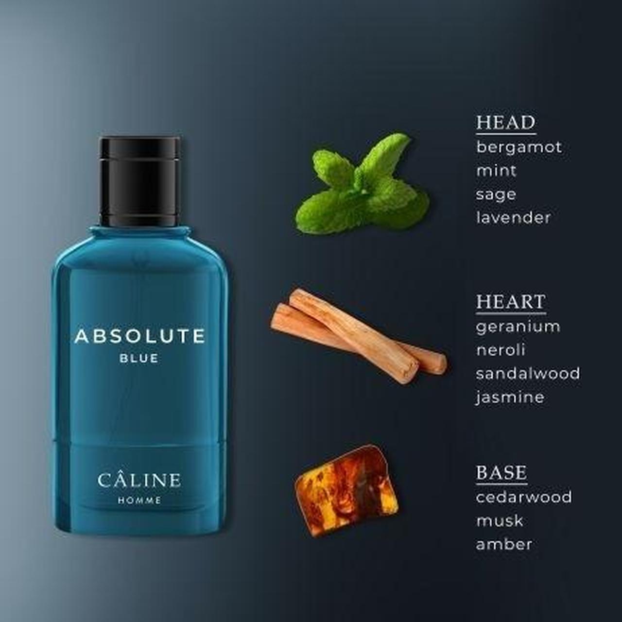 Absolute Blue By Câline. Pour Homme Eau De... - Depop