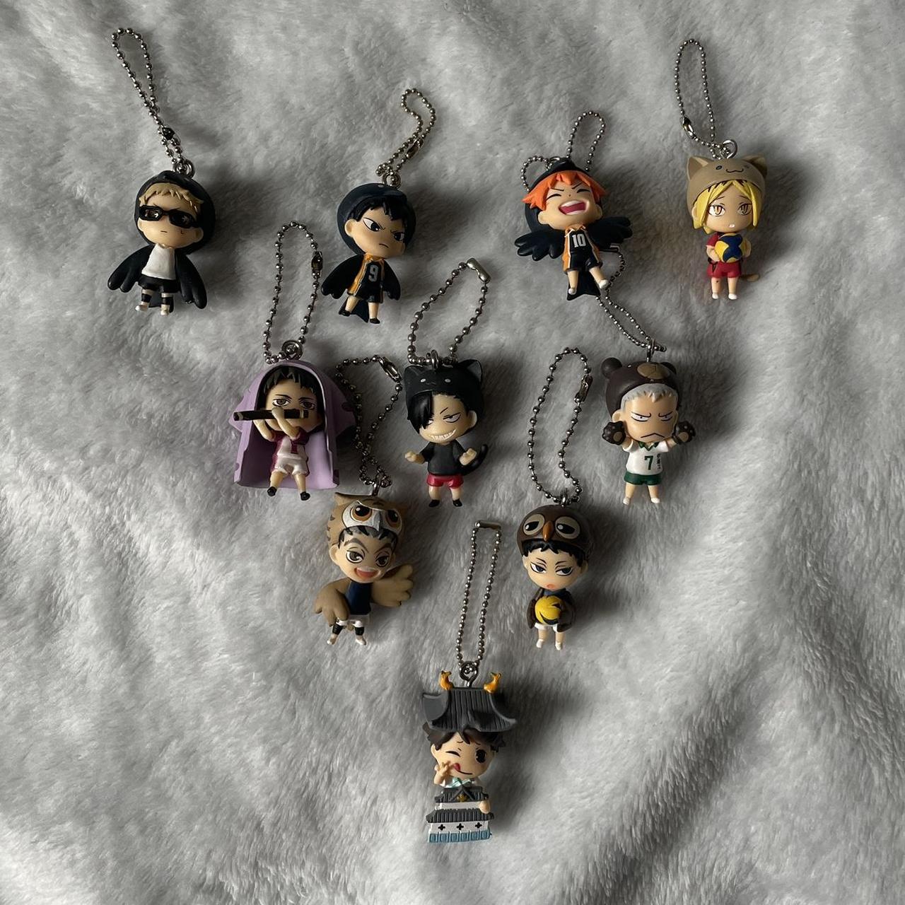 Haikyuu costume mini keychains set Imported from... - Depop