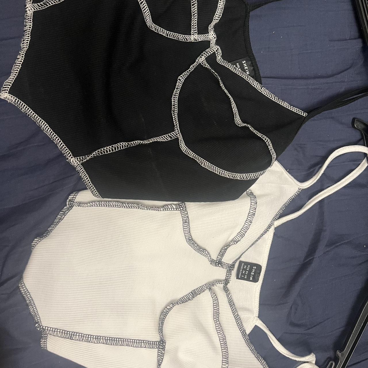 Shein matching inside out tanks XS Didn’t fit me... - Depop