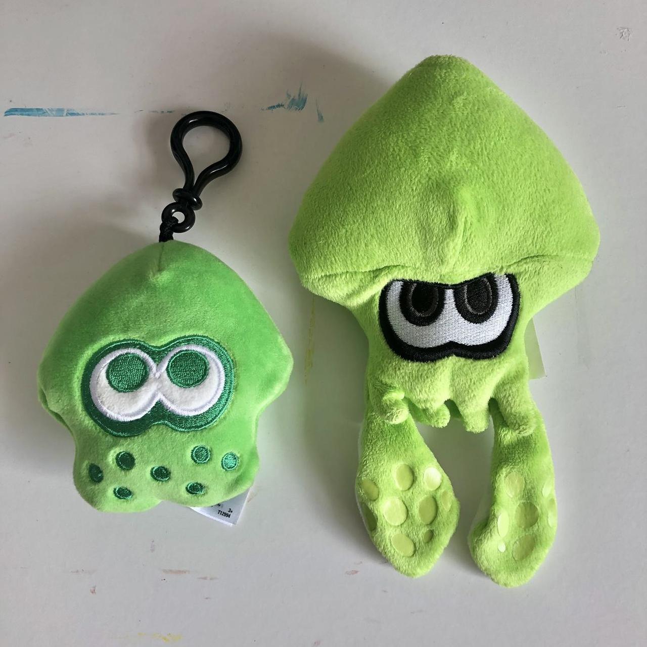 green splatoon squid plushies 🦑 this listing is for... - Depop