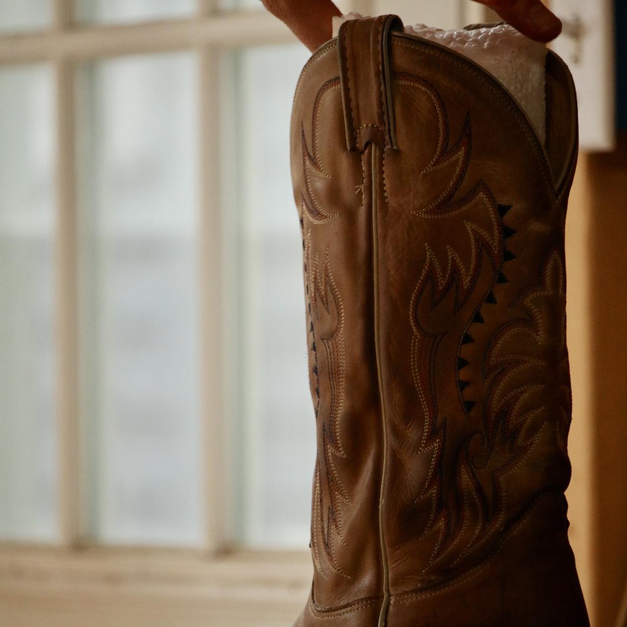 Restored Nacona Cowboy Boots 🛠️ Mens size 9D (size 9,... - Depop