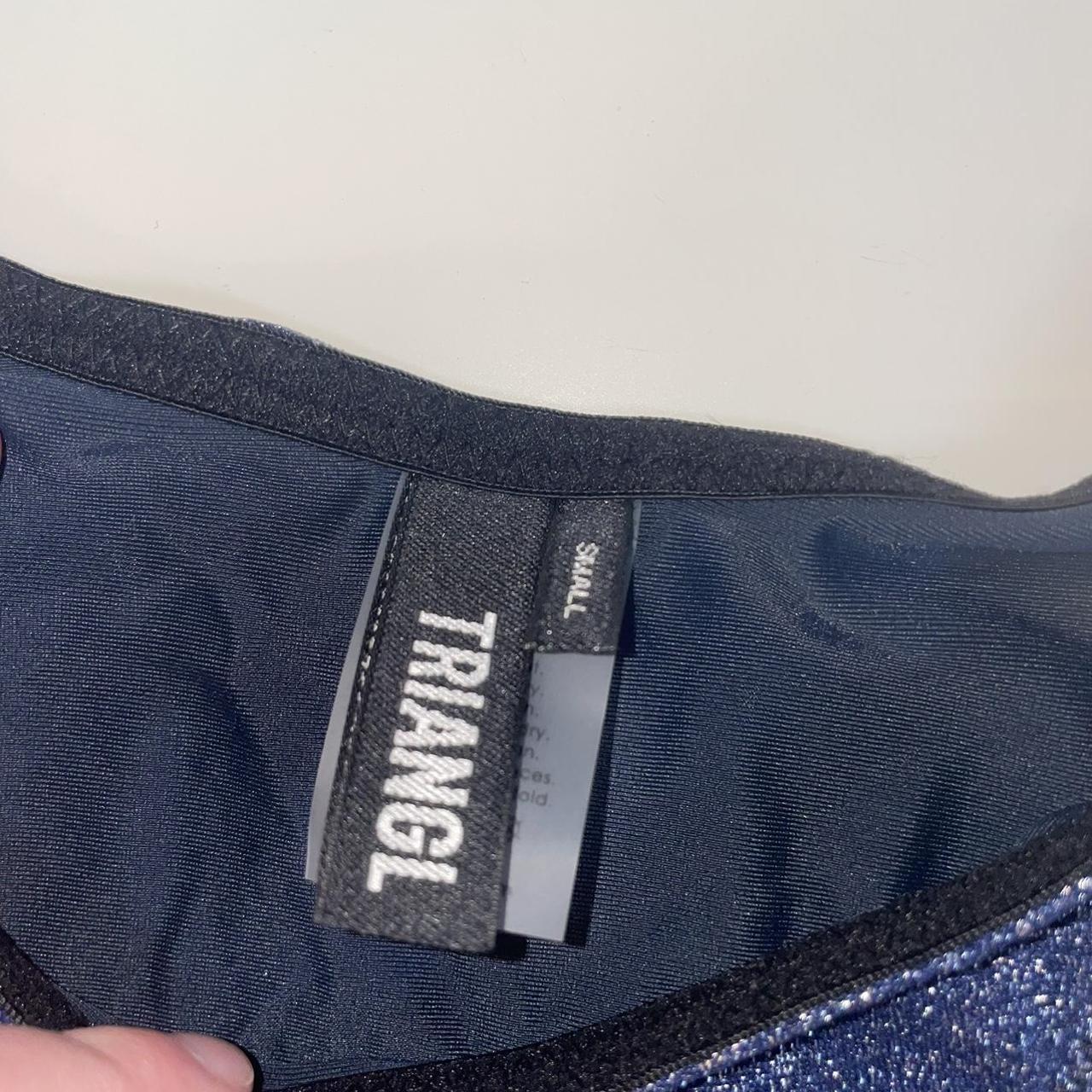 Triangl Women's Navy Bikinis-and-tankini-sets | Depop