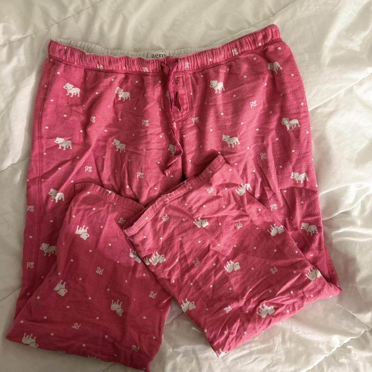 aero super low rise pajama pants