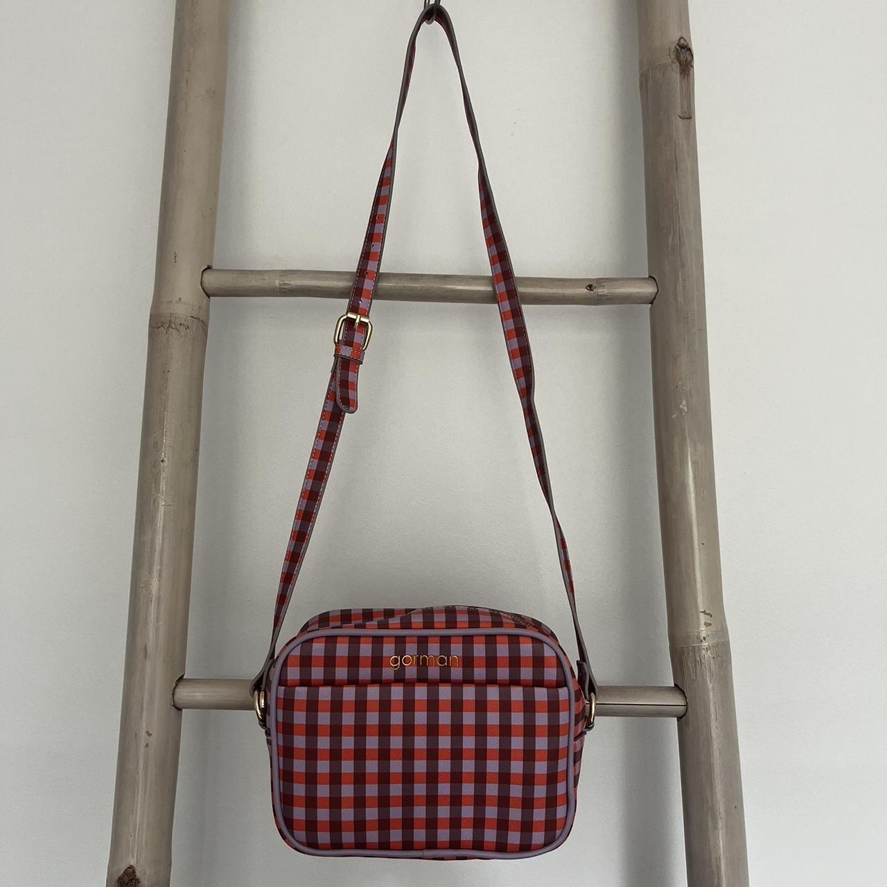 fun and bright “Gorman” gingham crossbody handbag 👜... - Depop
