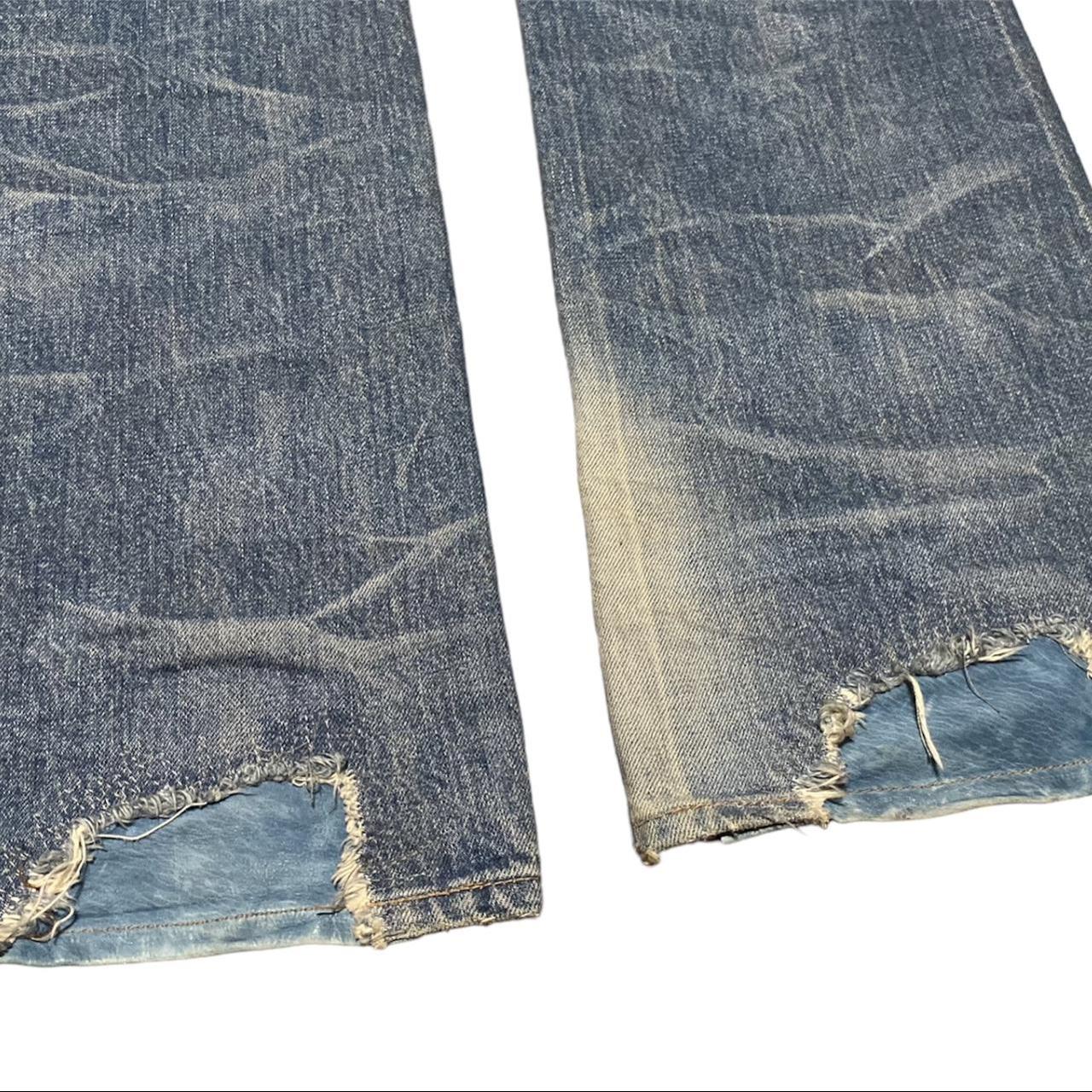 Isamu Katayama Backlash Flared Bootcut Denim Jeans ... - Depop