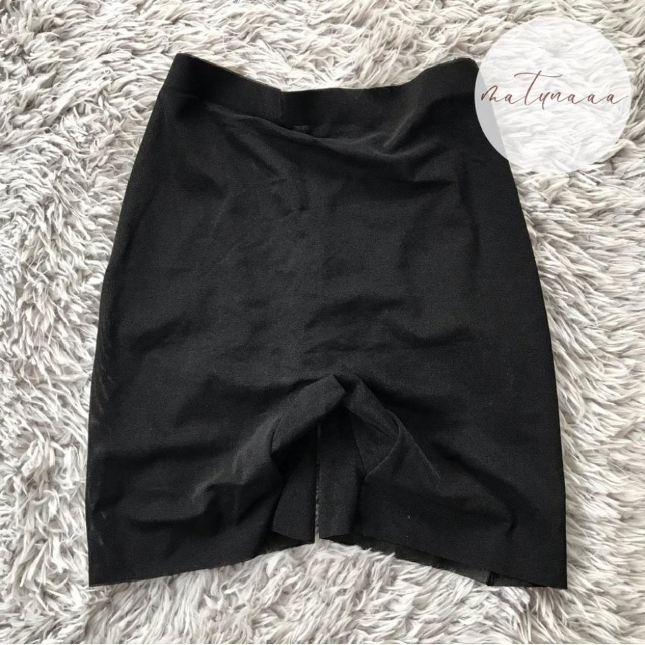 Skims Sheer Sculpt Low Back Short in Onyx S A... - Depop