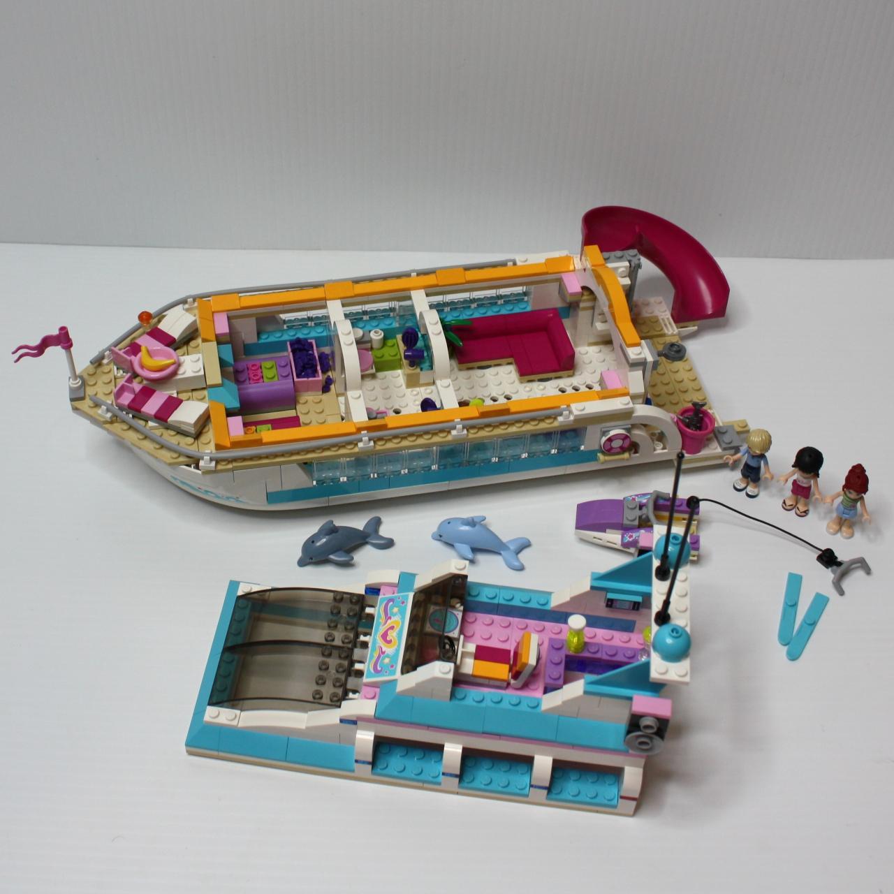 Lego Friends 41015 Dolphin Cruiser Complete Set with... - Depop
