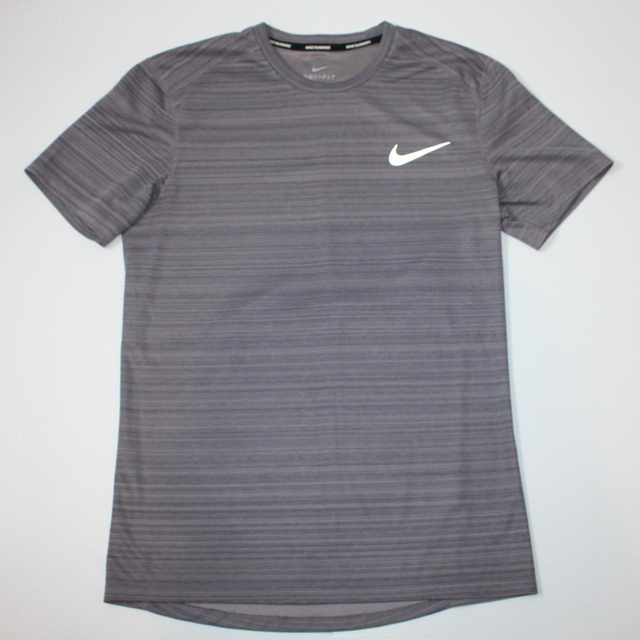Nike Boy's Gray Dry Fit Short Sleeve Tee T-Shirt Top... - Depop
