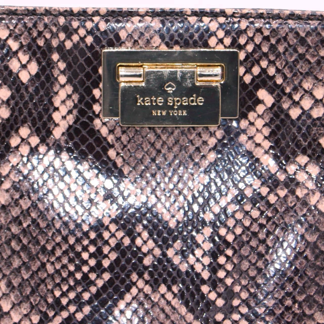 Kate Spade New York Millenium Park Pacey Python Tote... - Depop