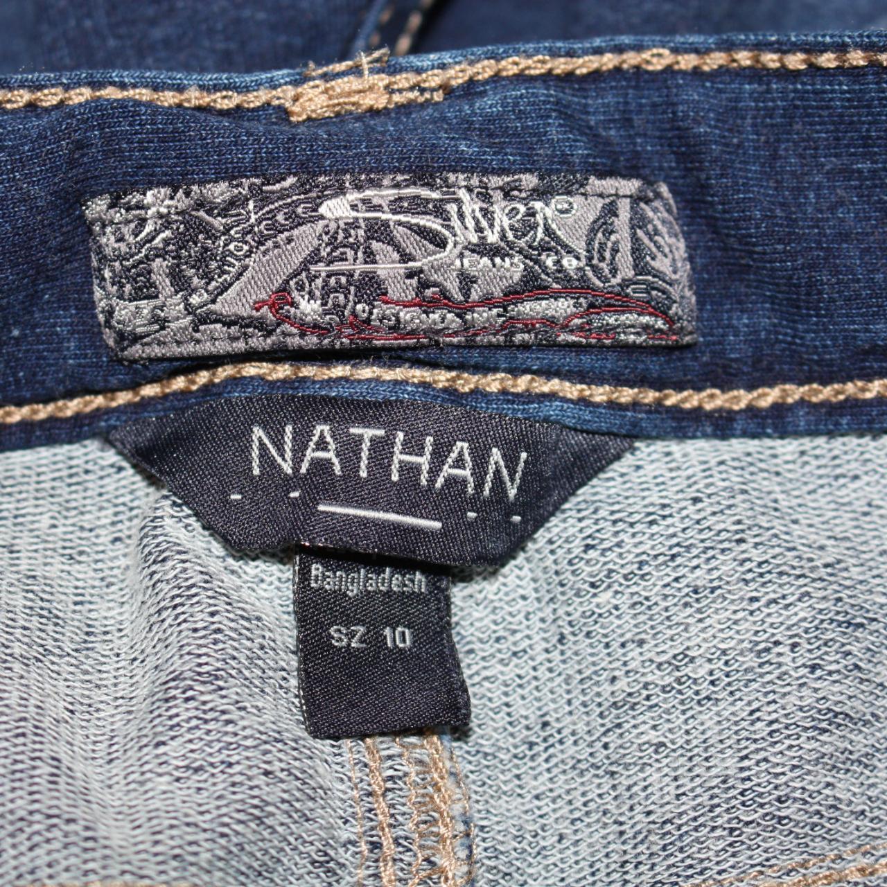 Silver Jeans Nathan Girl's Stretch Blue Denim... - Depop
