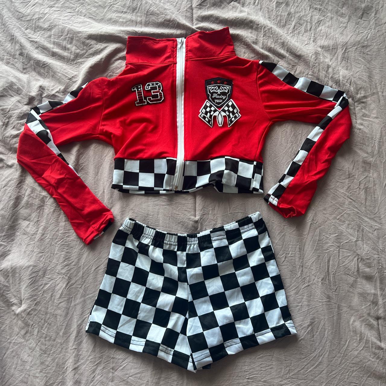RACER GIRL COSTUME Super cute + sexy for Halloween.... - Depop