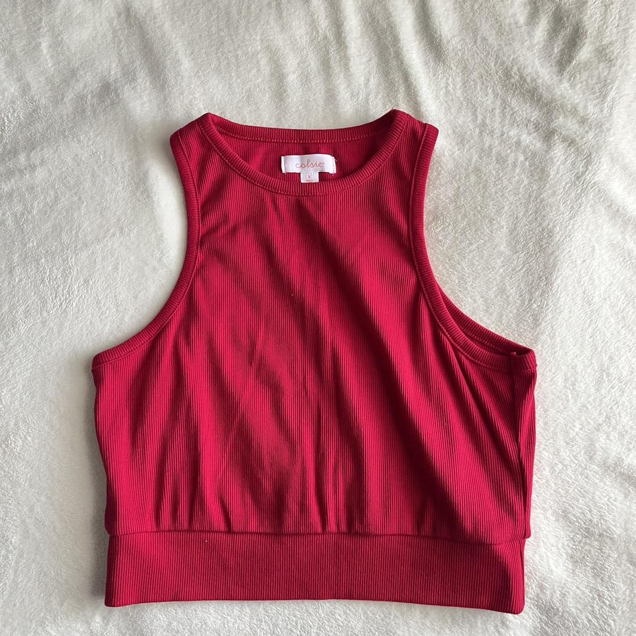 Colsie from target red tank top. Size small and... | Depop