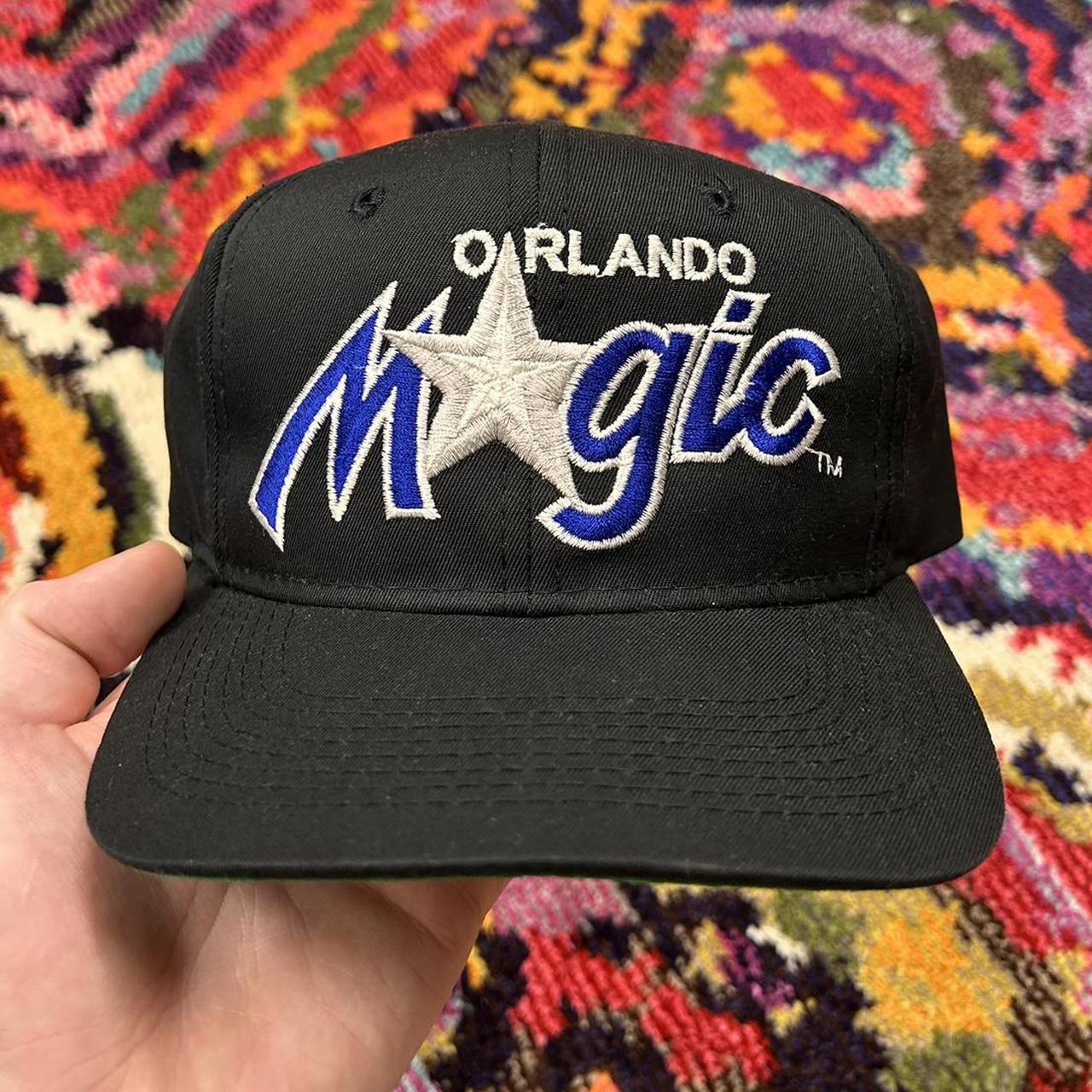 Vintage 90s Orlando Magic SnapBack Sports... - Depop