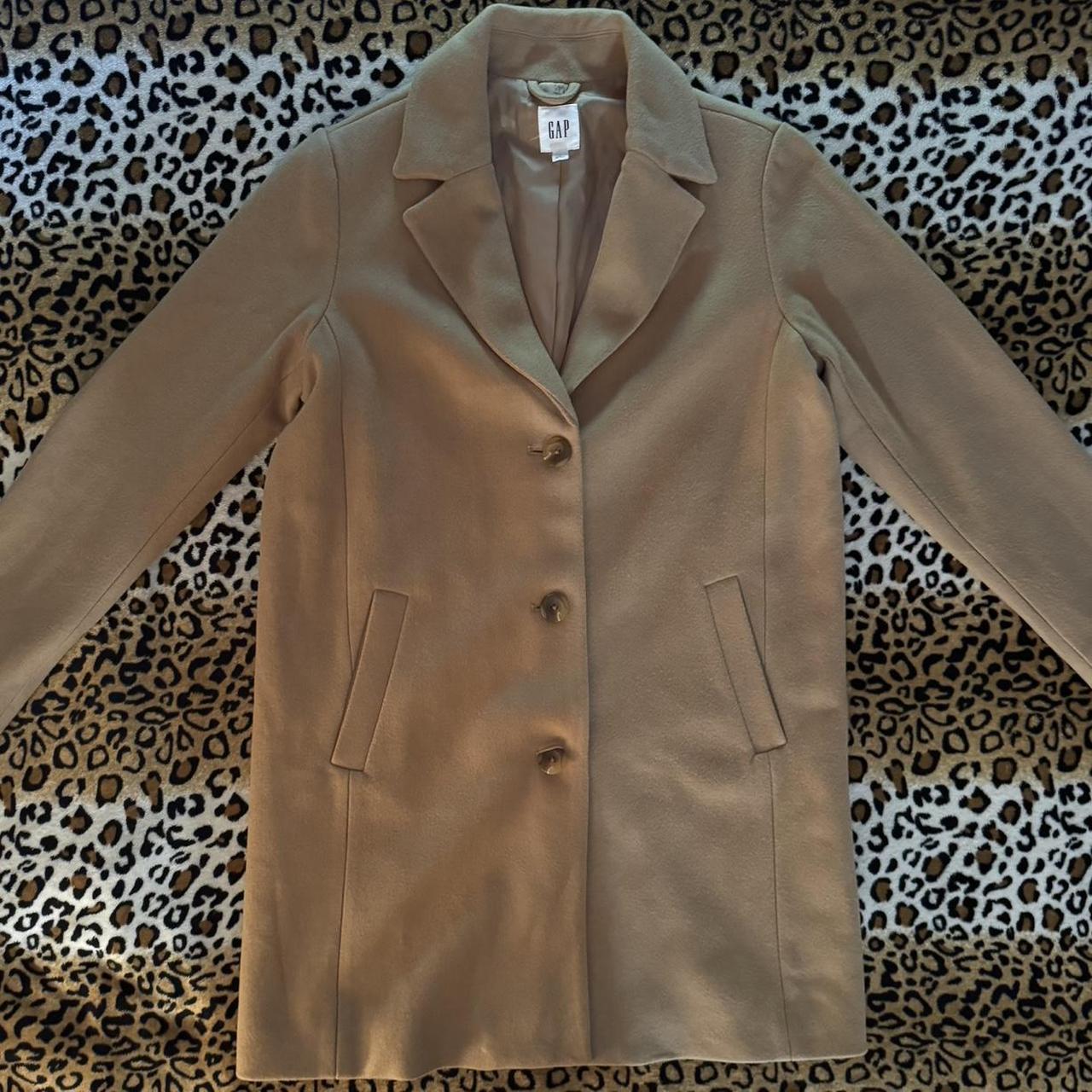 gap beige trench coat size M (fits S-M) ♱ never... - Depop